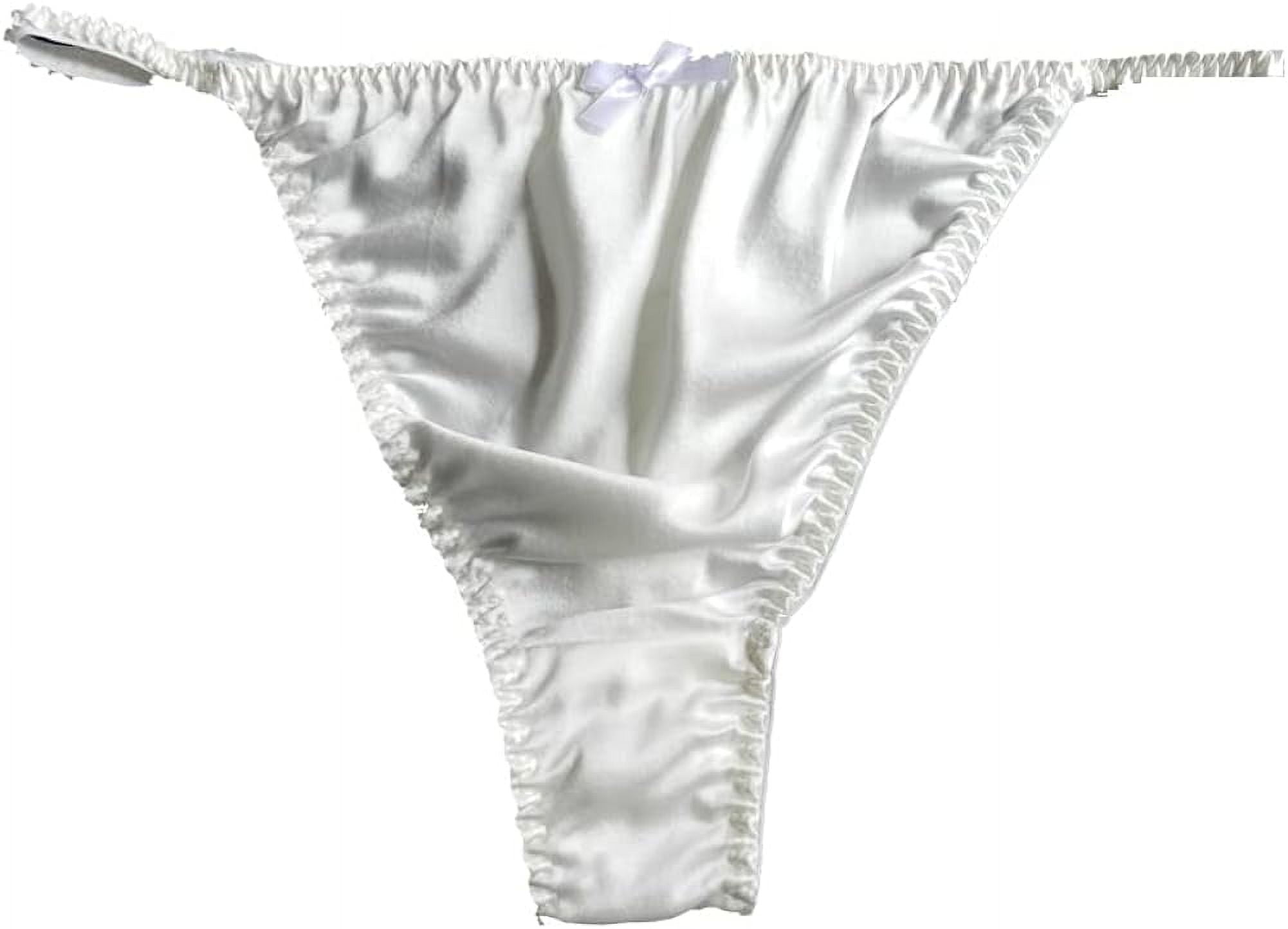 Yavorrs Womens Silk G String Thong Panties Underwear - Walmart.com