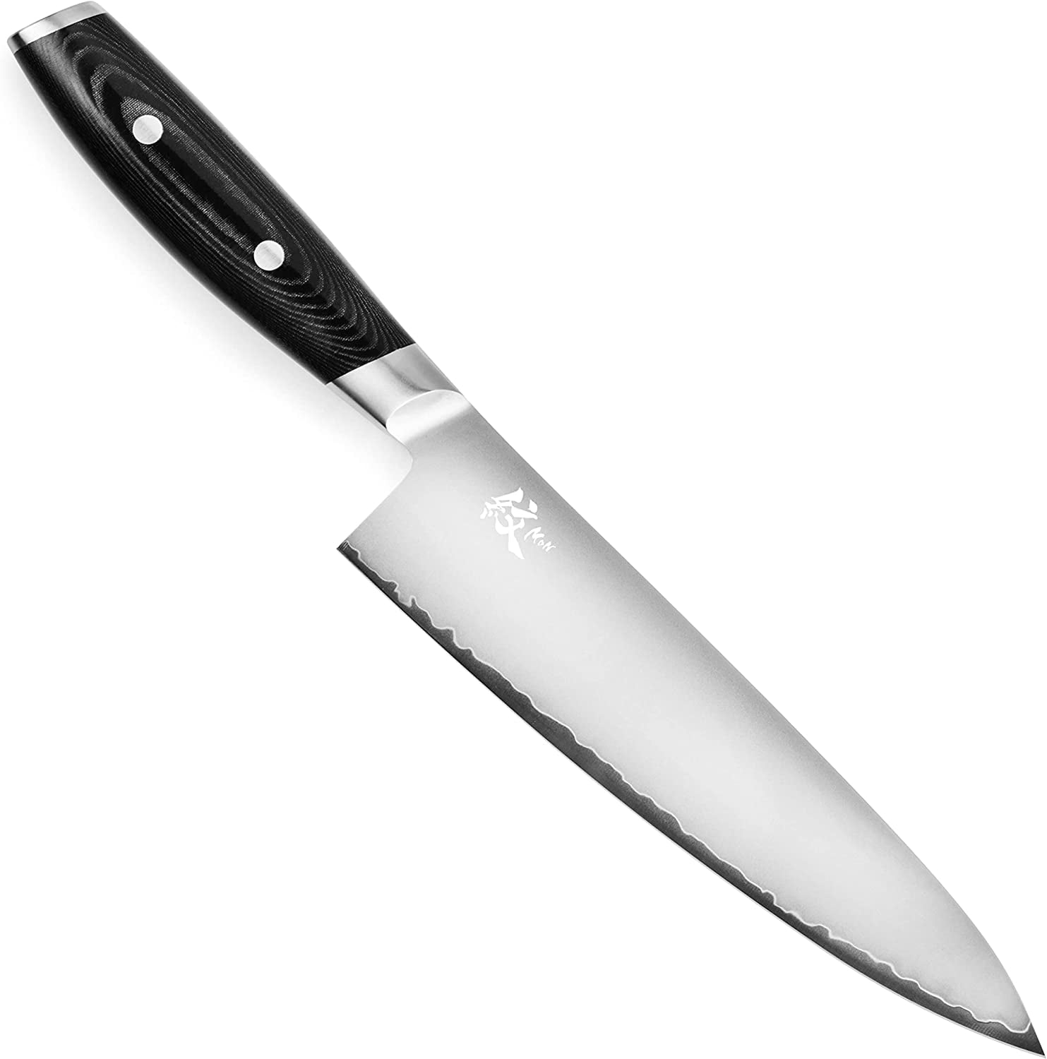 Yaxell Mon 8" Chef's Knife - Made in Japan - VG10 Stainless Steel Gyuto ...