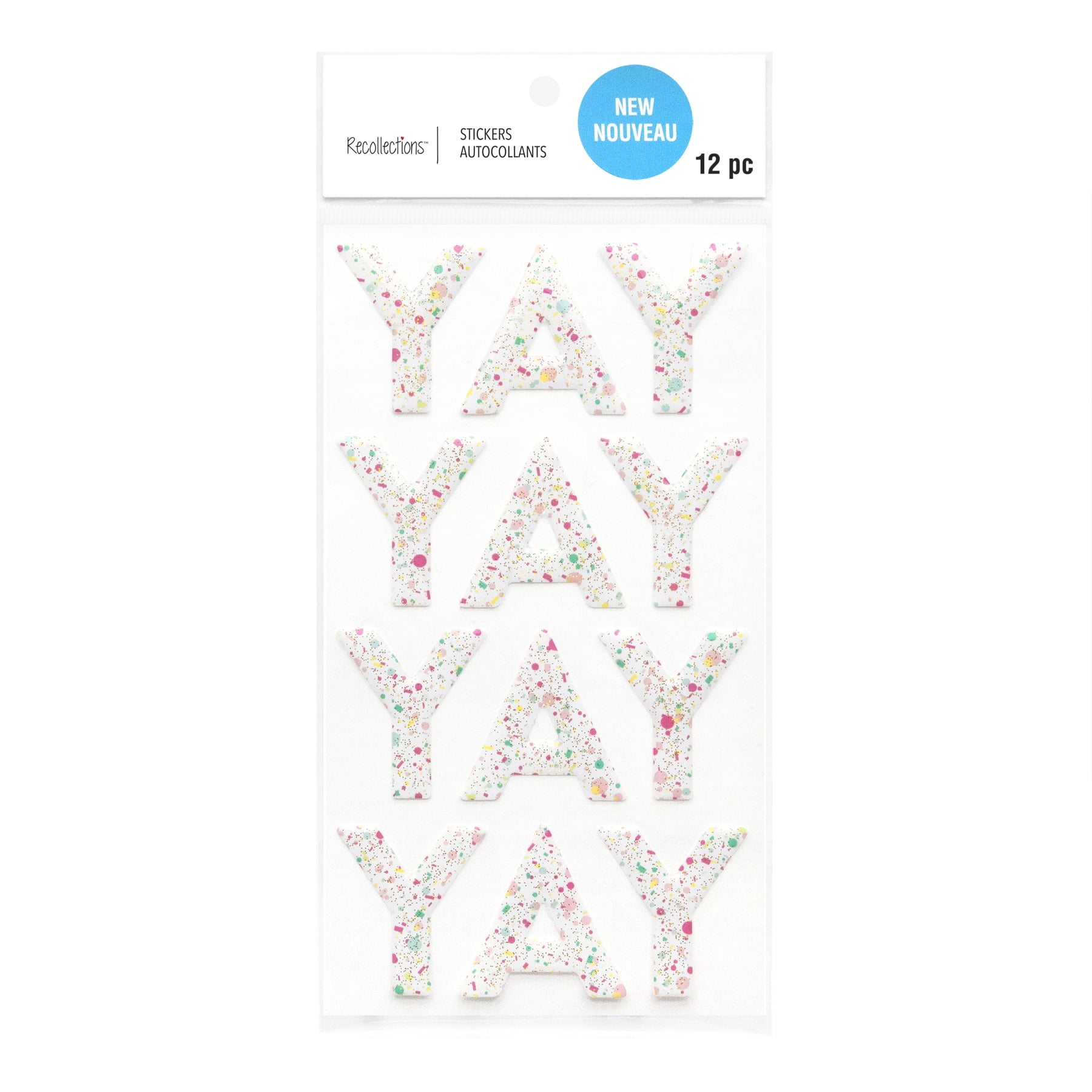 Yay Epoxy Stickers by Recollections™ - Walmart.com