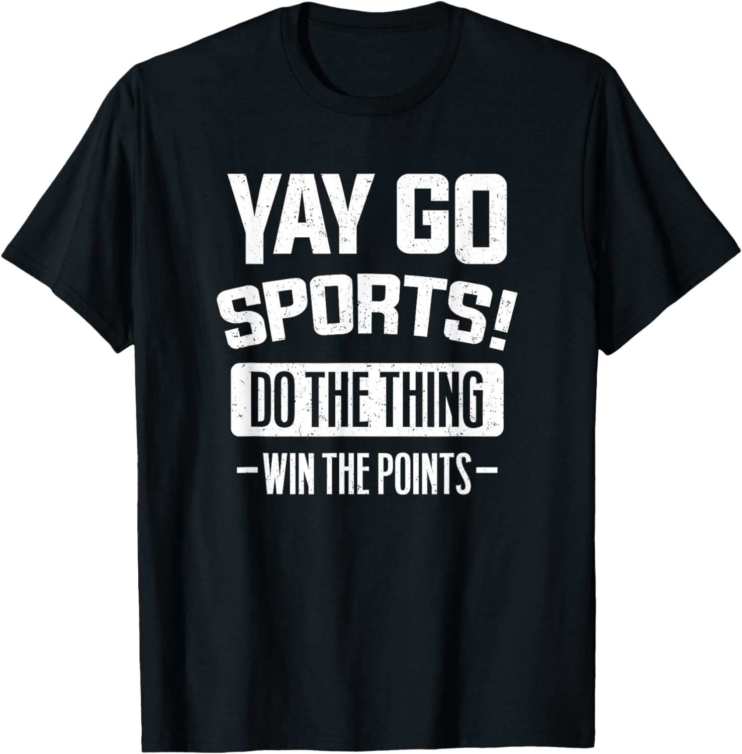 Yay Go Sports T-ShirtMen and women, Black T-shirt, size: Extra large ...