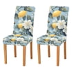 Yayeee 4 Pack Dining Chair Covers Stretch Parson Chairs Slipcovers Seat ...