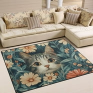 SIXHOME Boho Geometric Area Rugs, Washable, Non-Slip, for Living Room ...