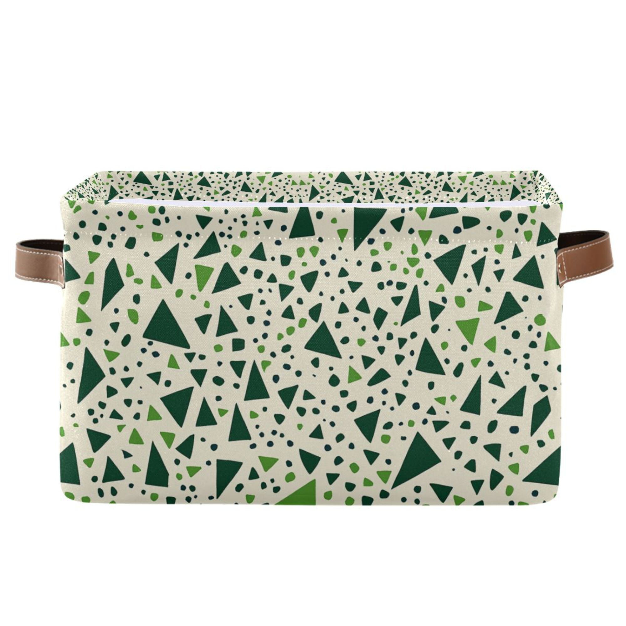 Yayeee Canvas Storage Basket with Handles for Shelves Fabric Bins ...