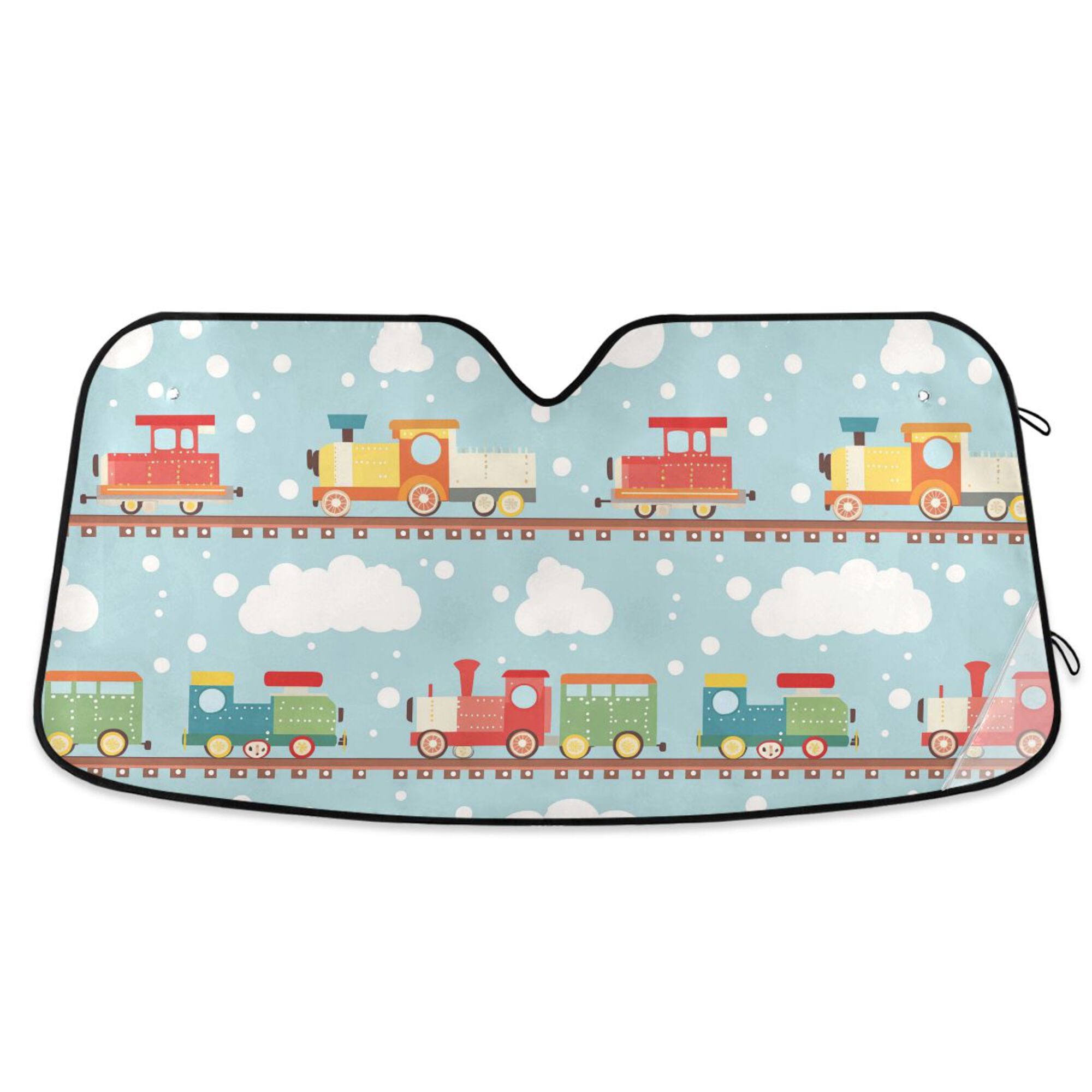 Yayeee Car Windshield Sun Shade Universal Fit Front Visor Protector ...