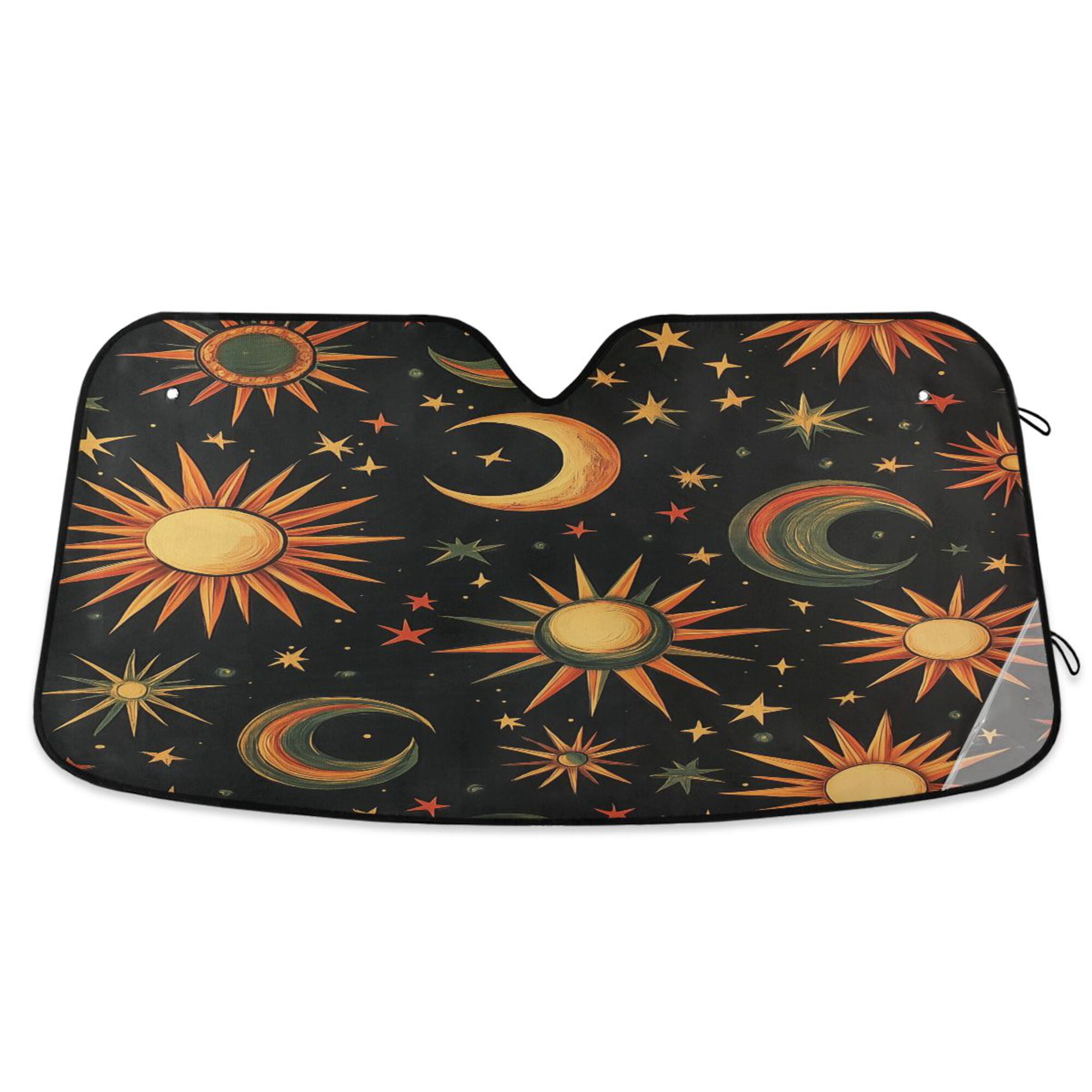 Yayeee Car Windshield Sun Shade Universal Fit Front Visor Protector ...