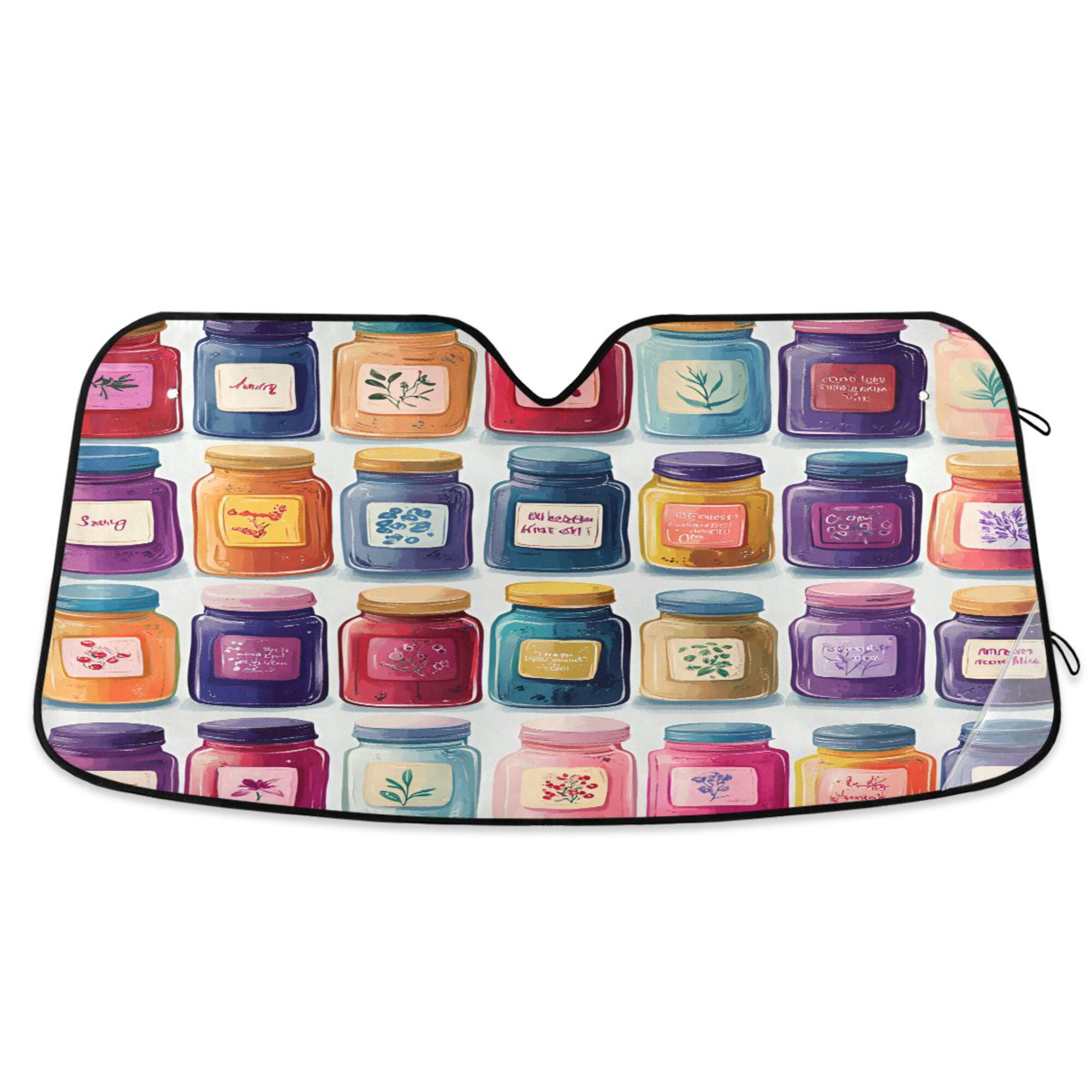 Yayeee Car Windshield Sun Shade Universal Fit Front Visor Protector ...