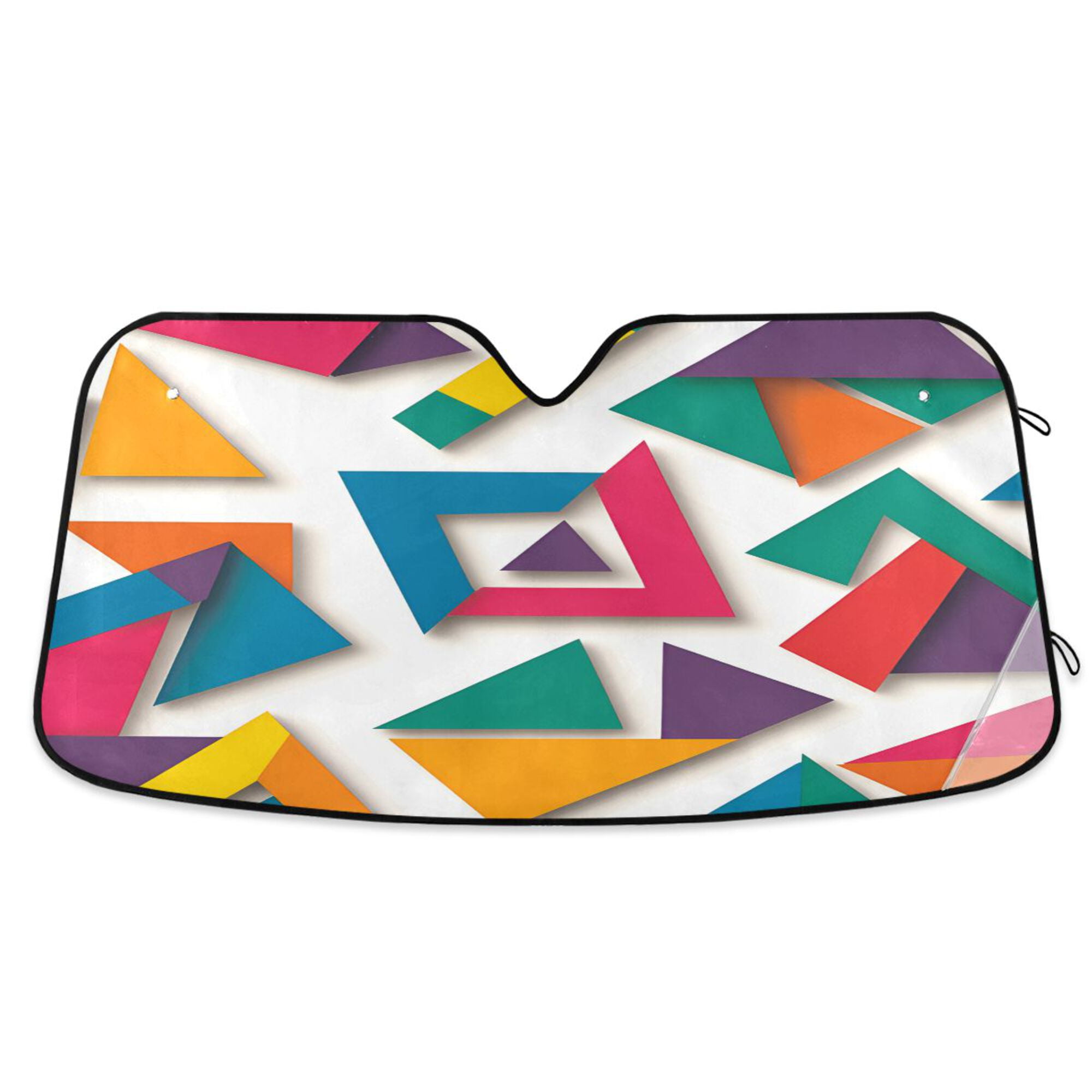 Yayeee Car Windshield Sun Shade Universal Fit Front Visor Protector ...