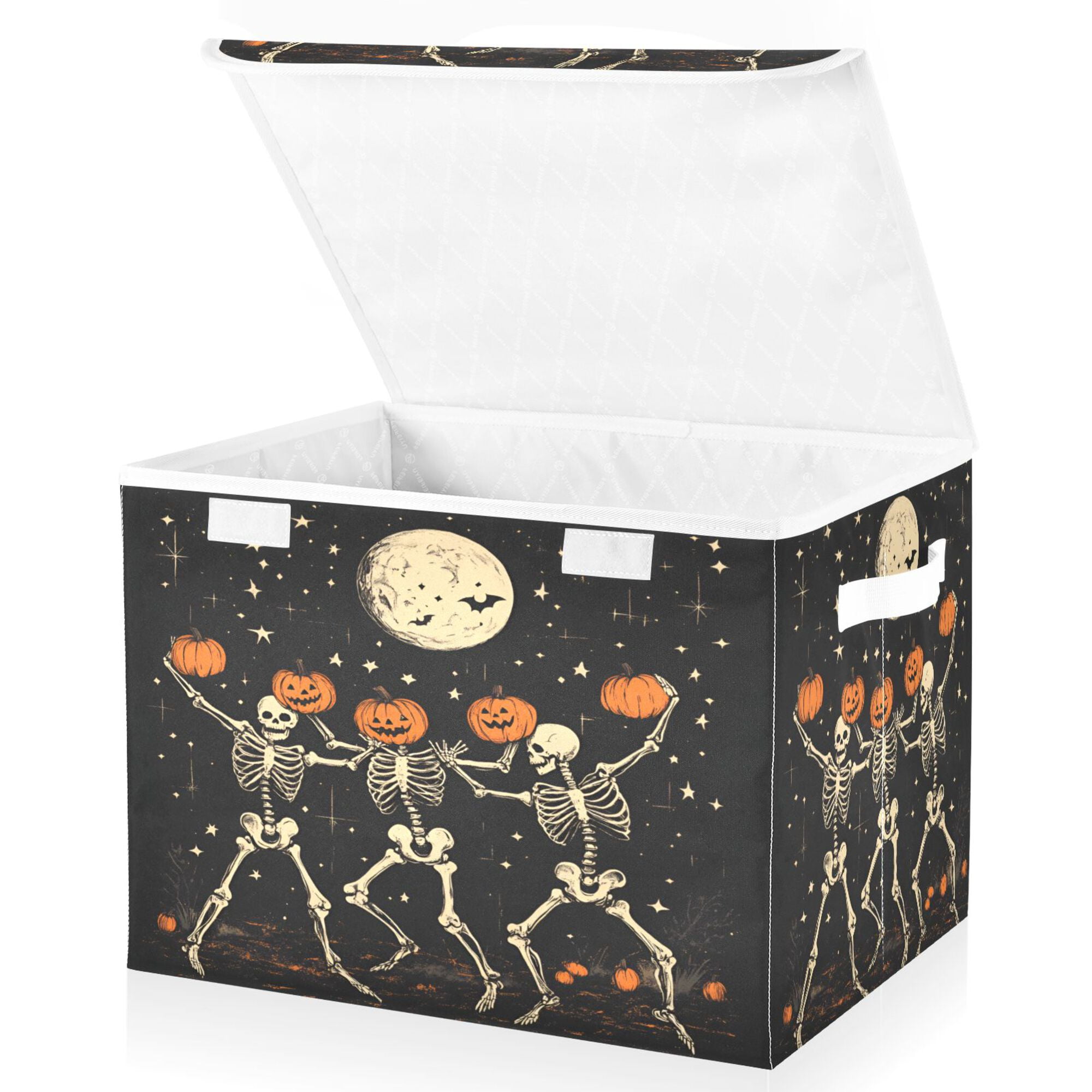 Yayeee Collapsible Cube Storage Bin with Lid Fabric Closet Decorative ...