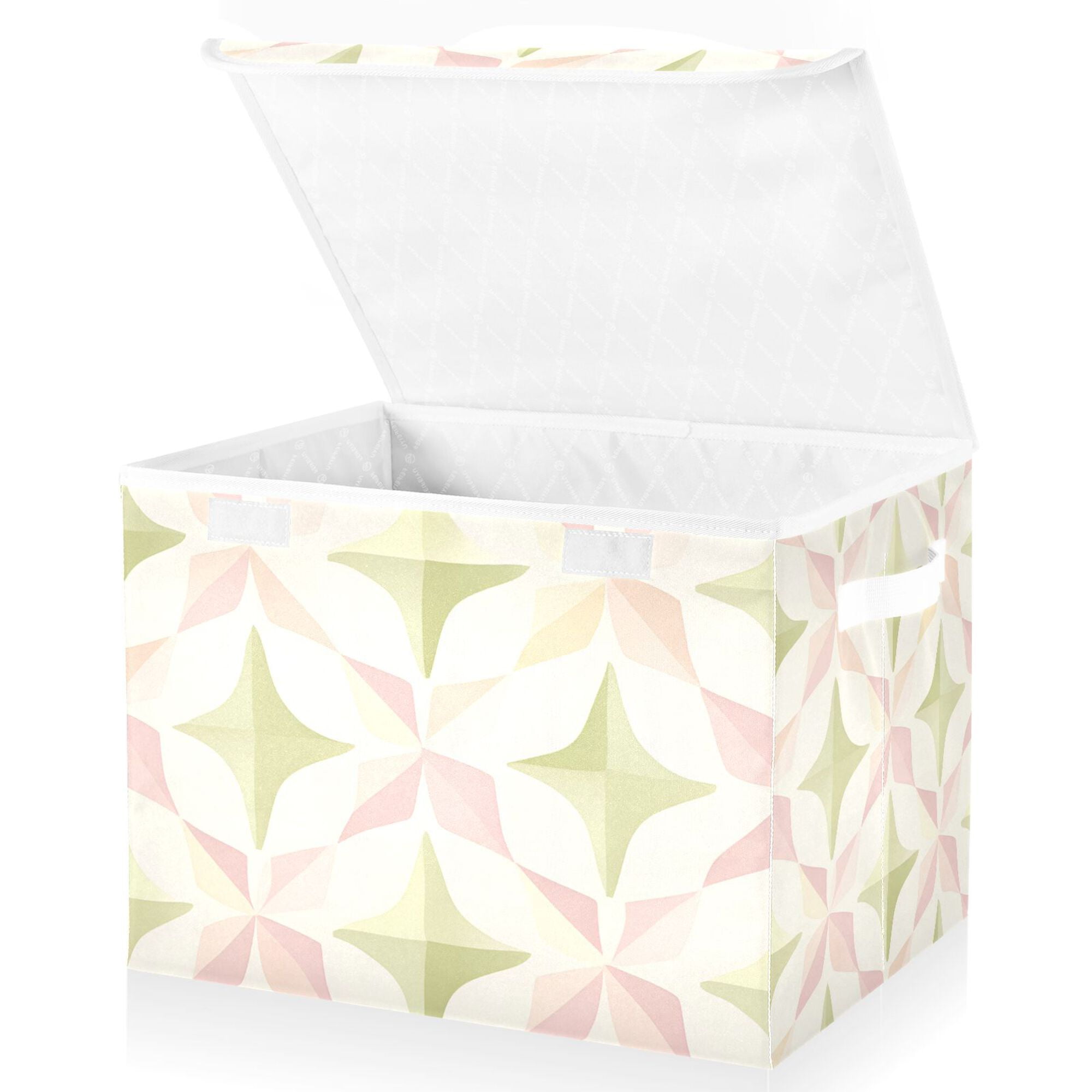 Yayeee Collapsible Cube Storage Bin with Lid Fabric Closet Decorative ...