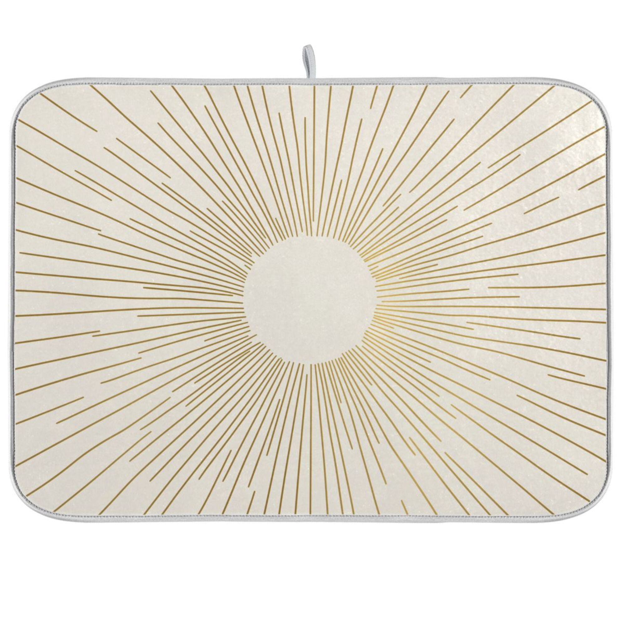Yayeee Dish Drying Mat for Kitchen Counter Ultra Absorbent Easy Clean ...