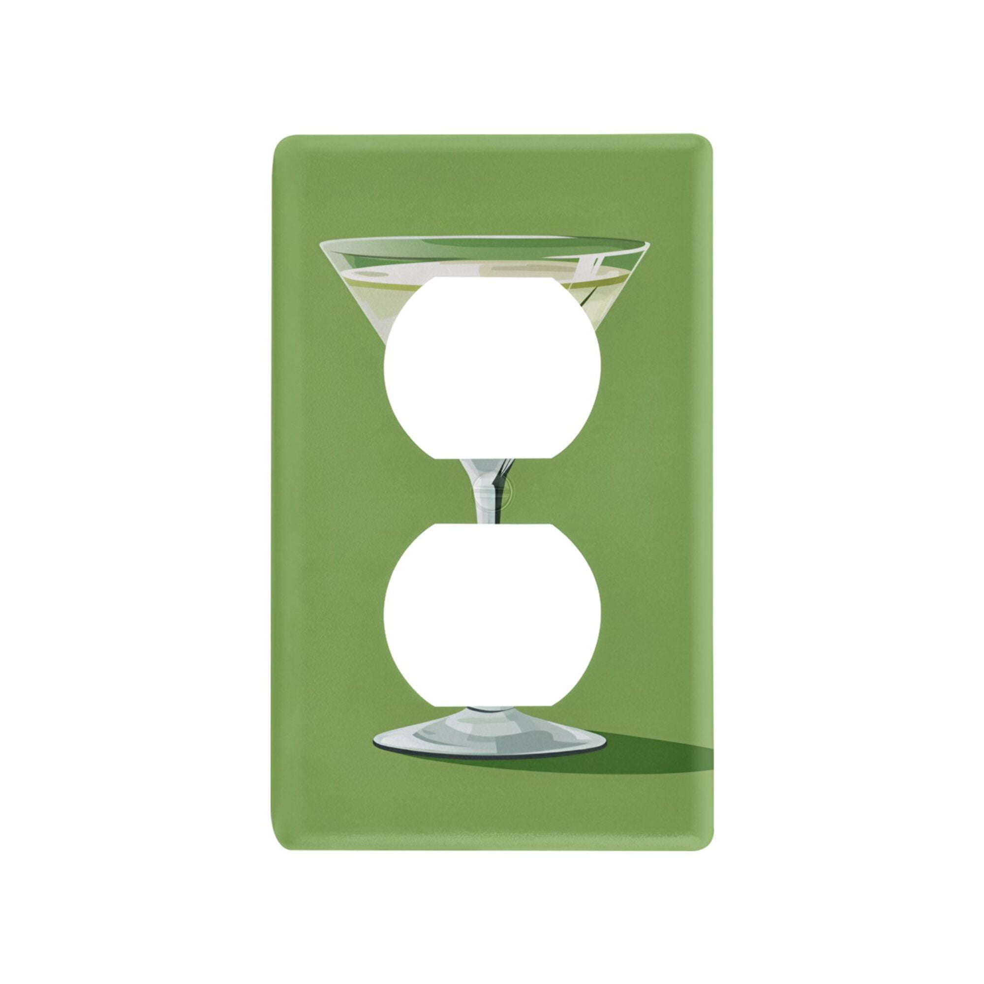 Yayeee Duplex Wall Plate 1-Gang 4.5"x2.7" Home Receptacle Light Switch ...
