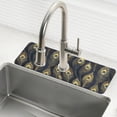 Yayeee Faucet Mat for Kitchen Sink 14.7" Diatomite Long Splash Guard ...
