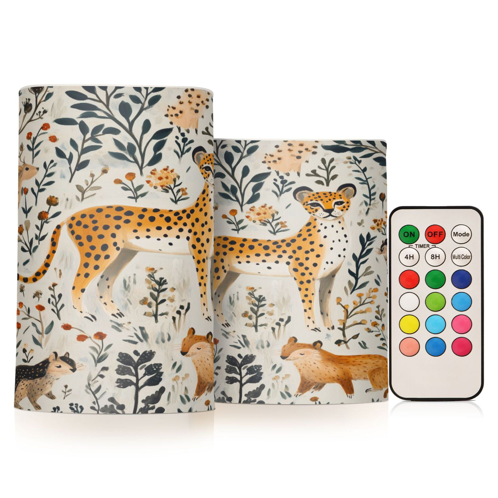 Yayeee Flameless Candles with Remote Flickering Battery Operated Multi ...