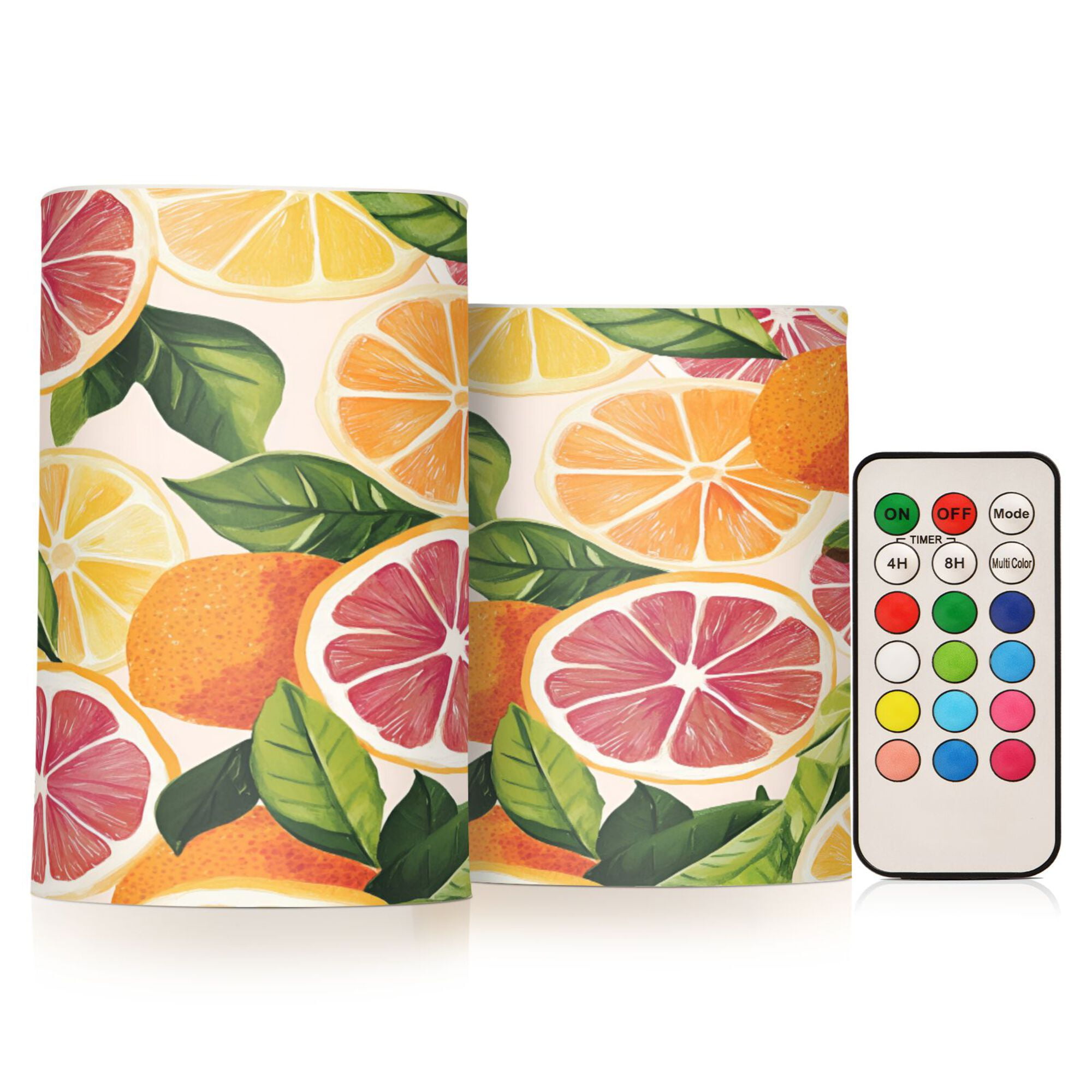 Yayeee Flameless Candles with Remote Flickering Battery Operated Multi ...