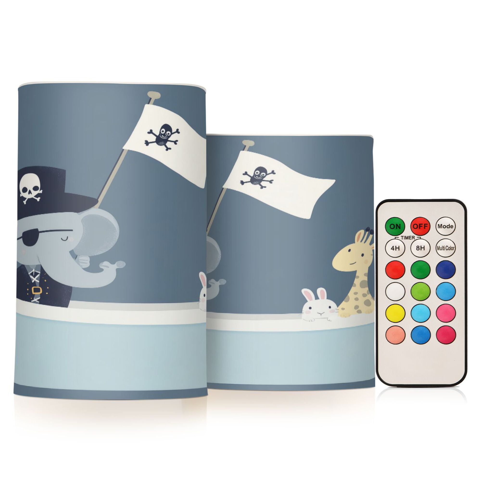 Yayeee Flameless Candles with Remote Flickering Battery Operated Multi ...