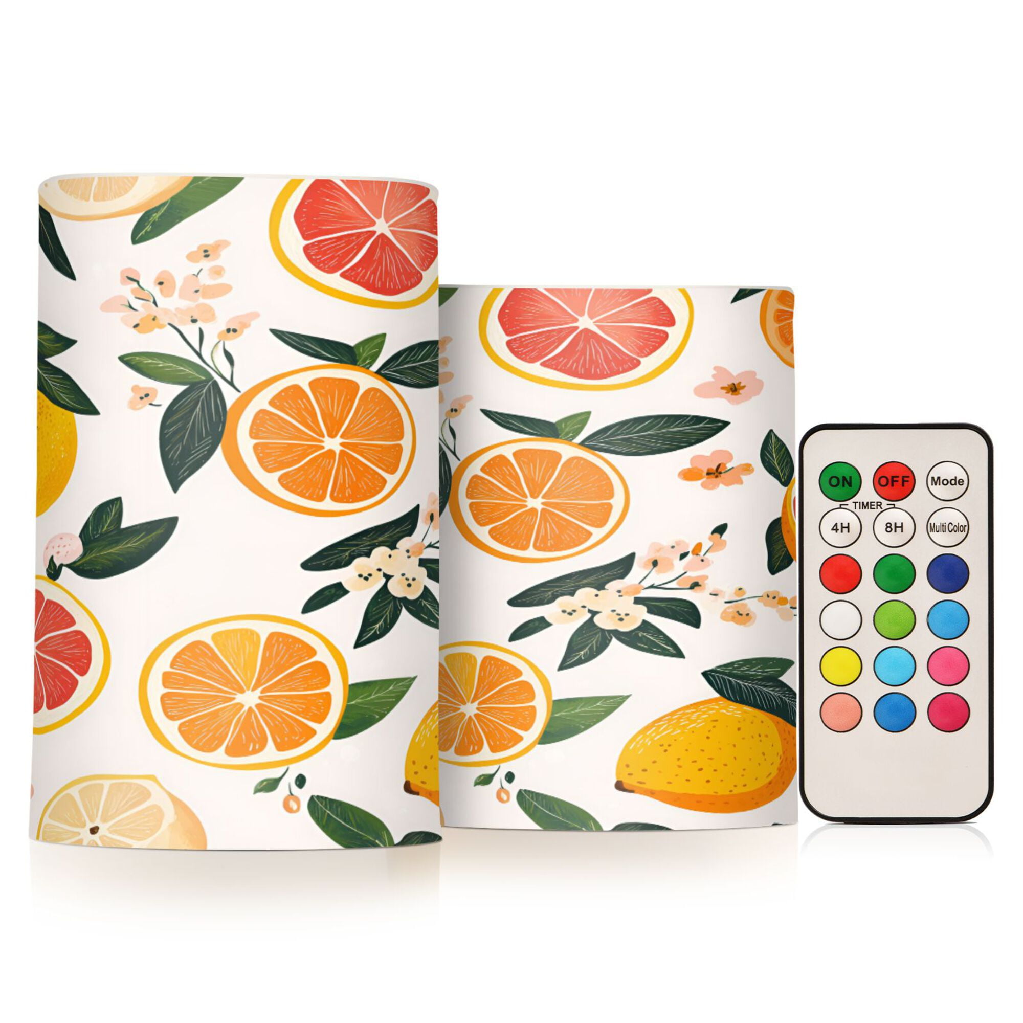 Yayeee Flameless Candles with Remote Flickering Battery Operated Multi ...