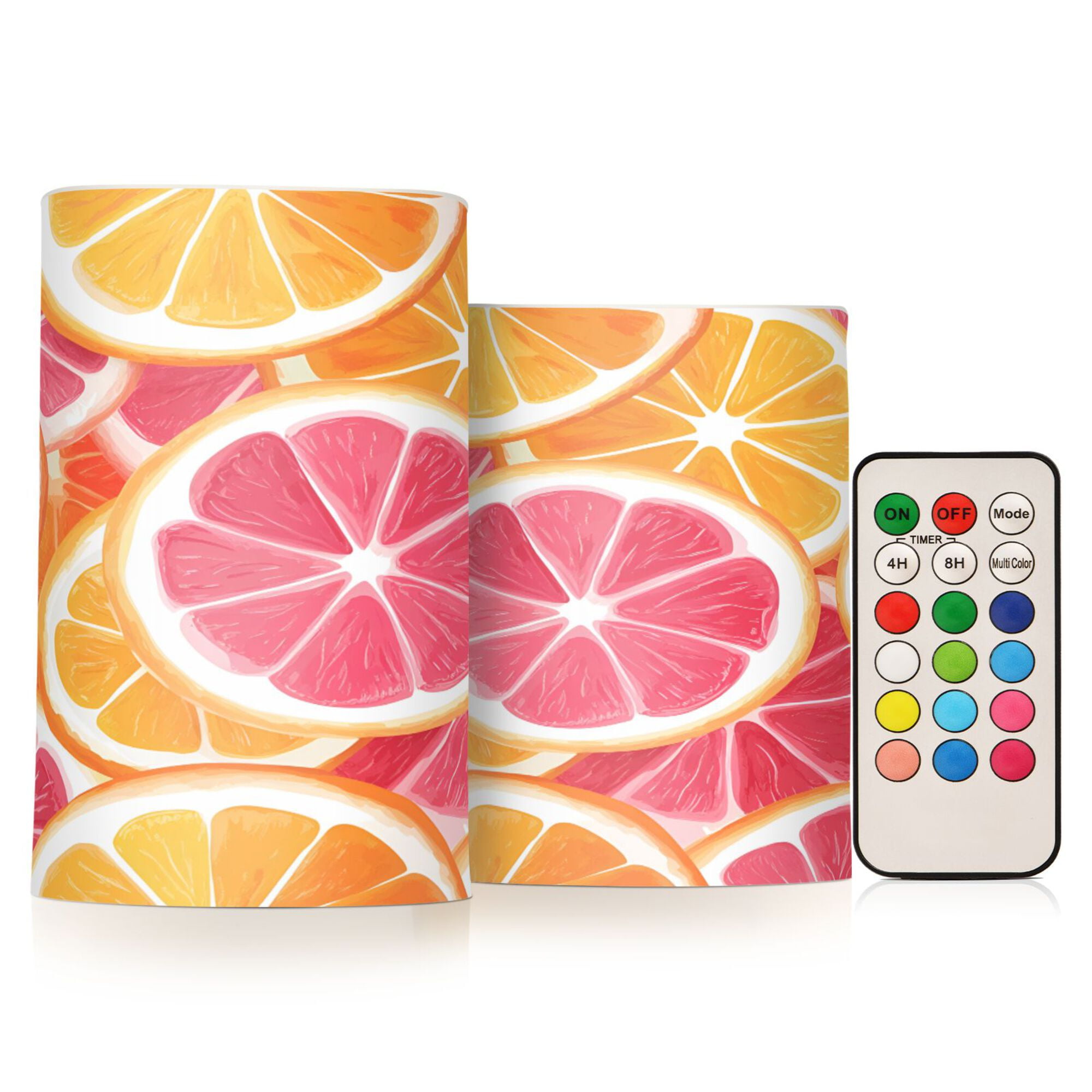 Yayeee Flameless Candles with Remote Flickering Battery Operated Multi ...