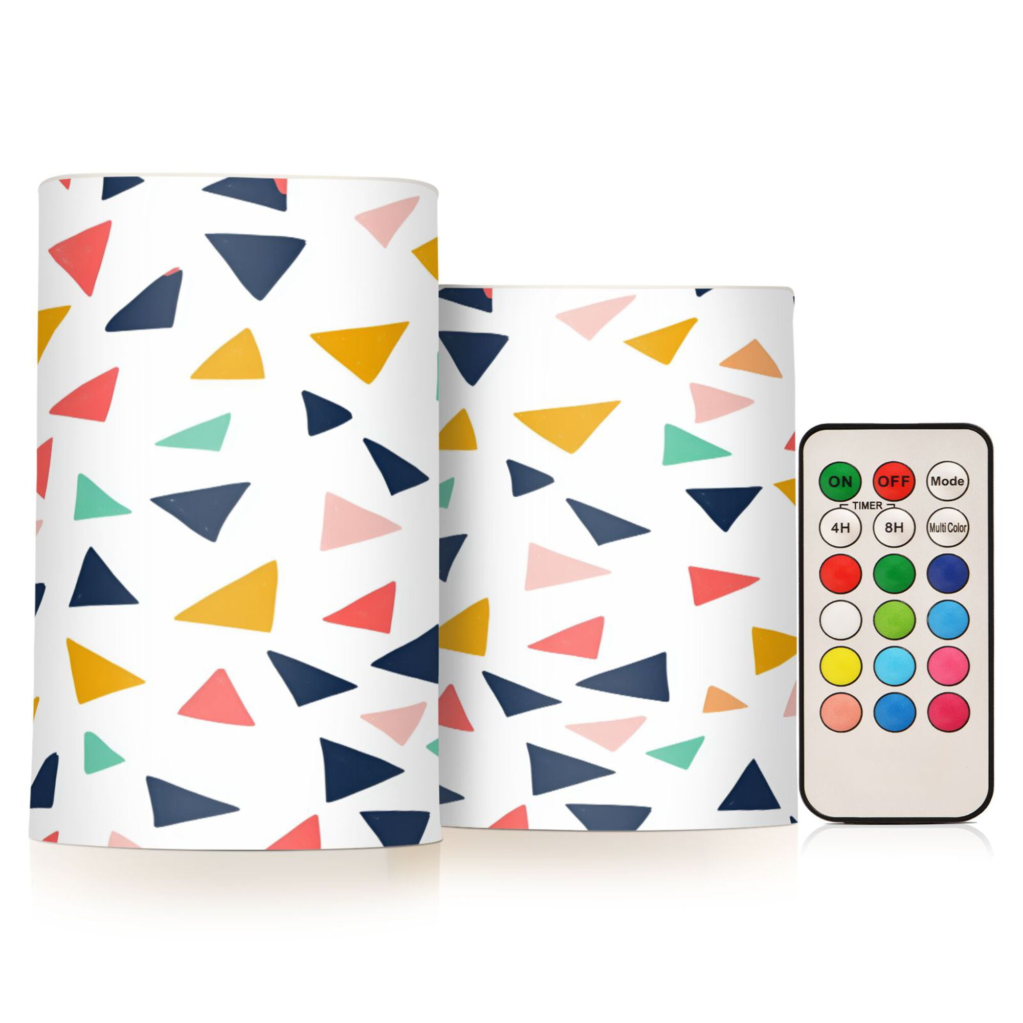 Yayeee Flameless Candles with Remote Flickering Battery Operated Multi ...