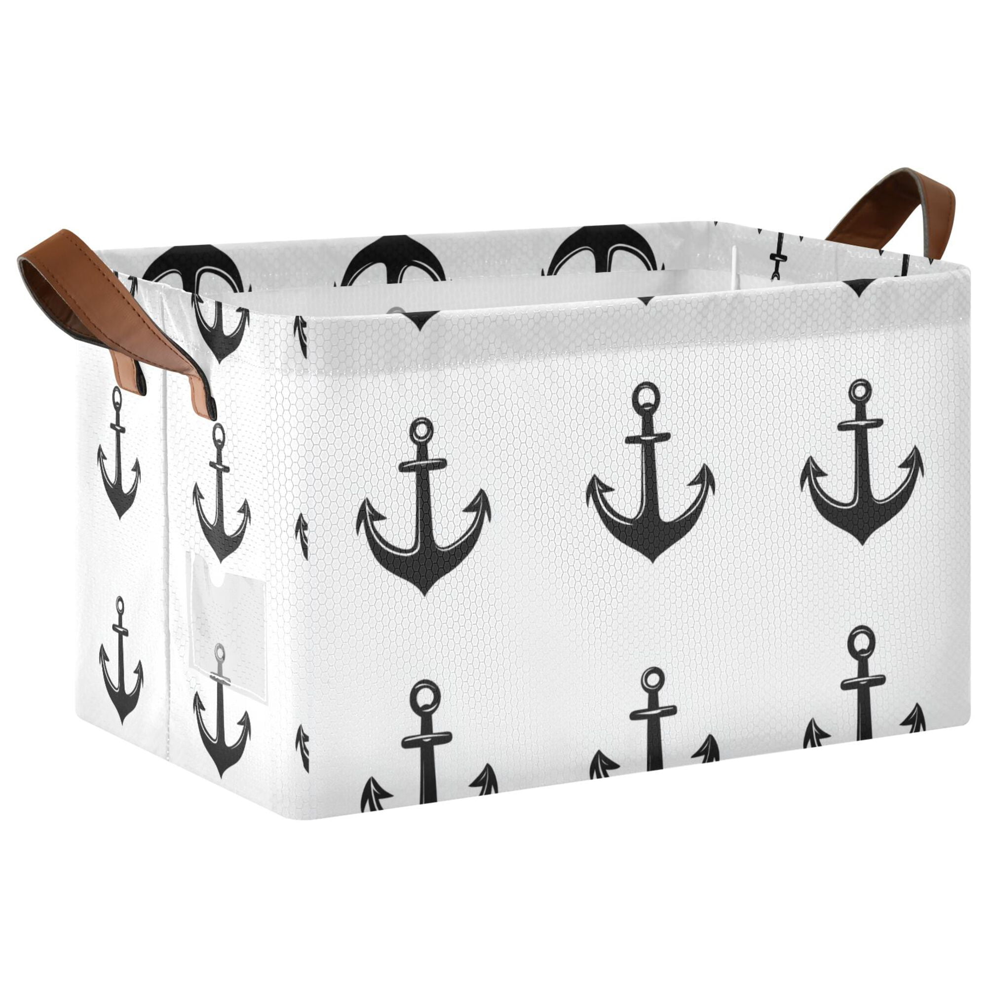 Yayeee Foldable Storage Basket for Shelves Waterproof Cloth Bins ...