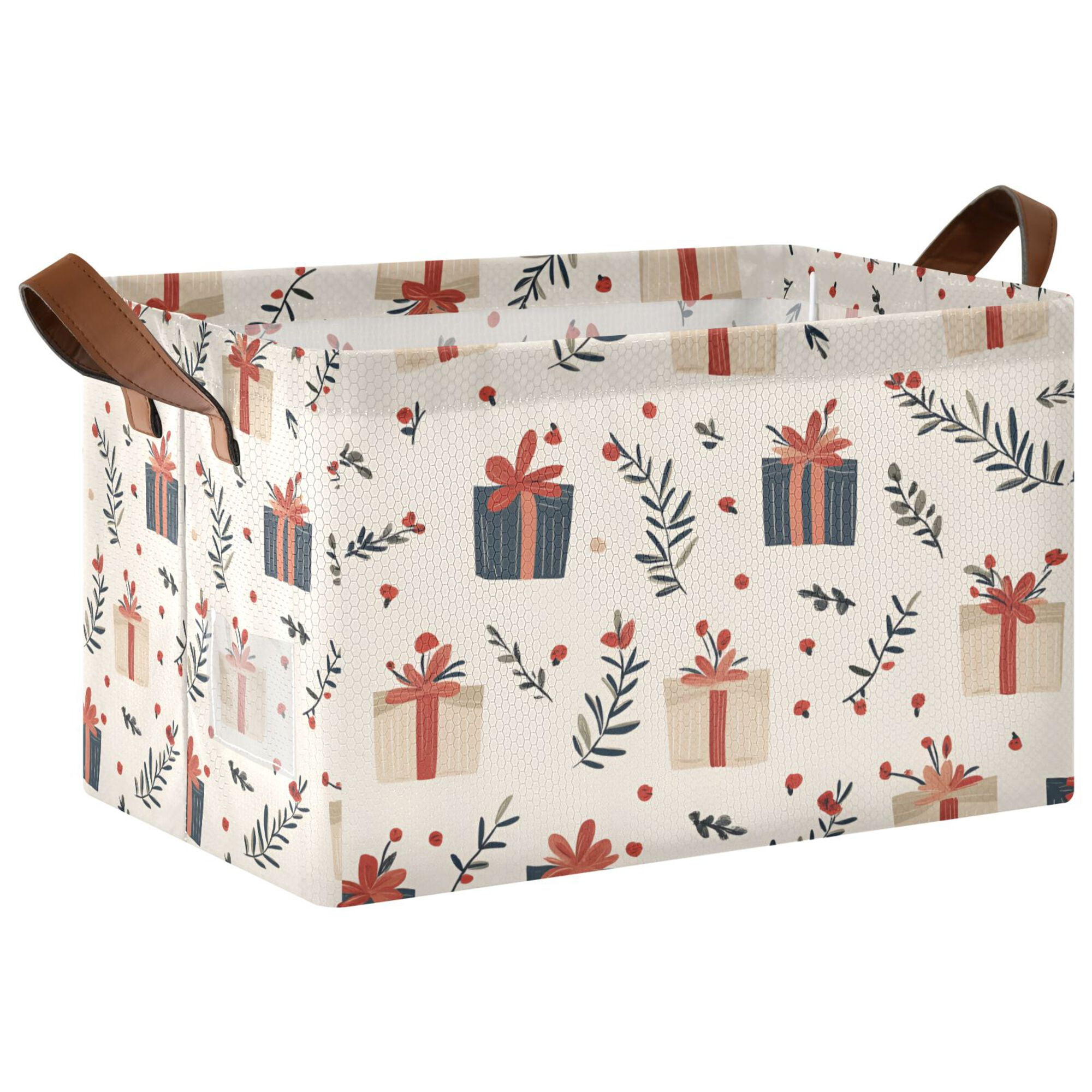 Yayeee Foldable Storage Basket for Shelves Waterproof Cloth Bins ...