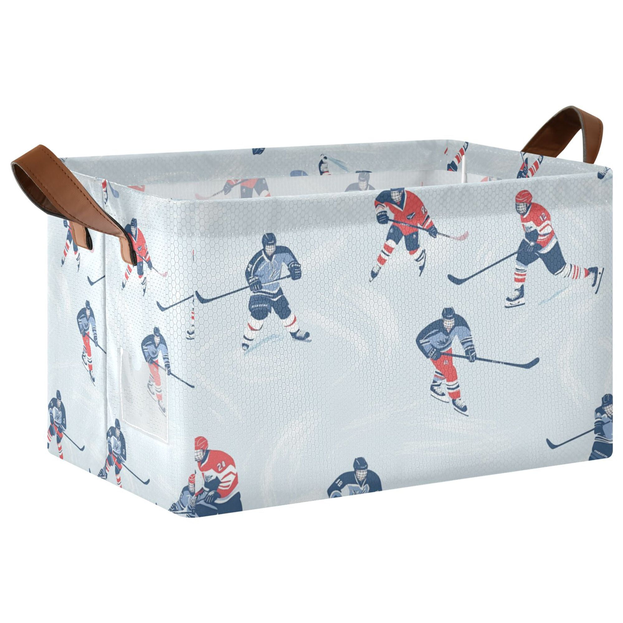 Yayeee Foldable Storage Basket with Handles Waterproof Cloth Bins ...