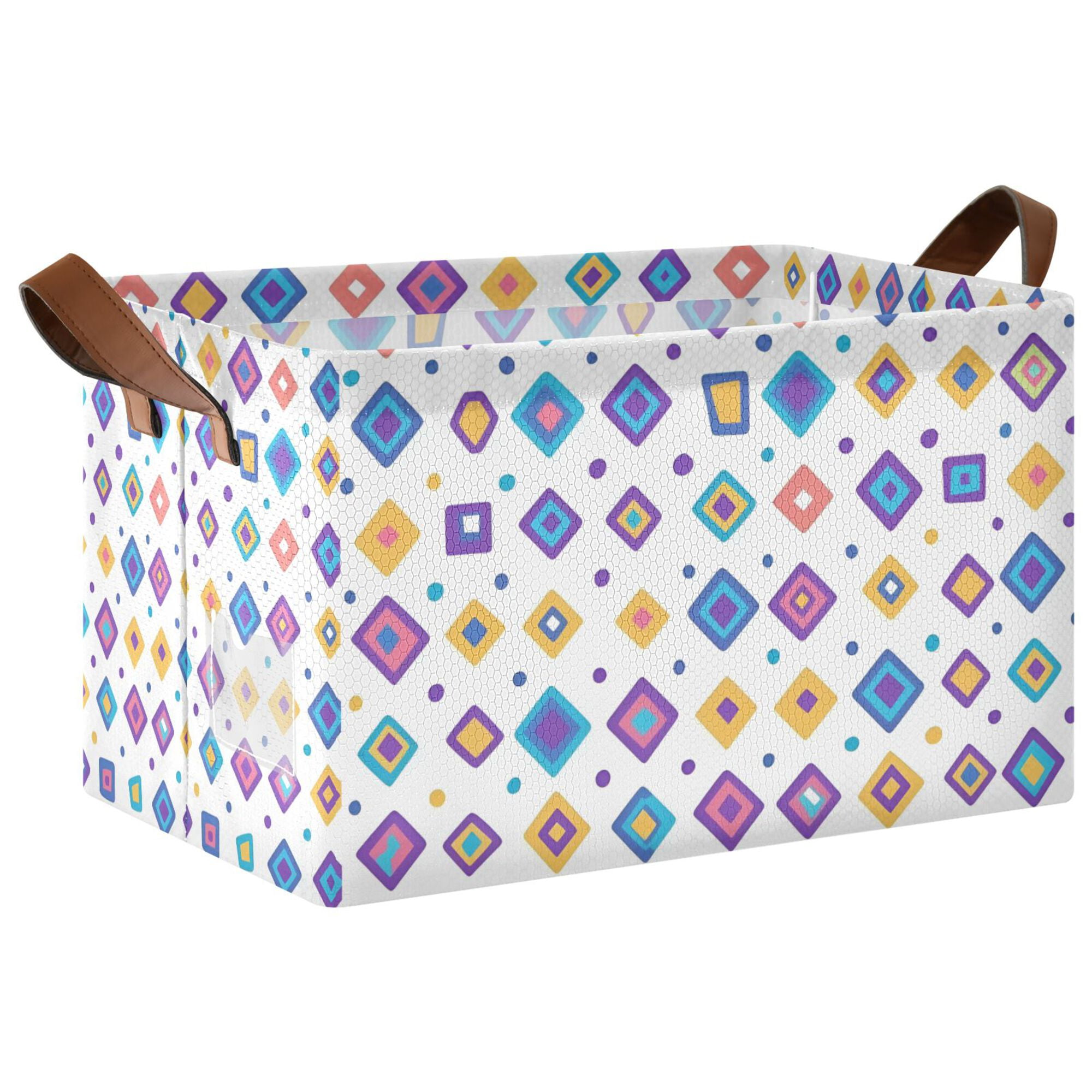 Yayeee Foldable Storage Basket for Shelves Waterproof Cloth Bins ...