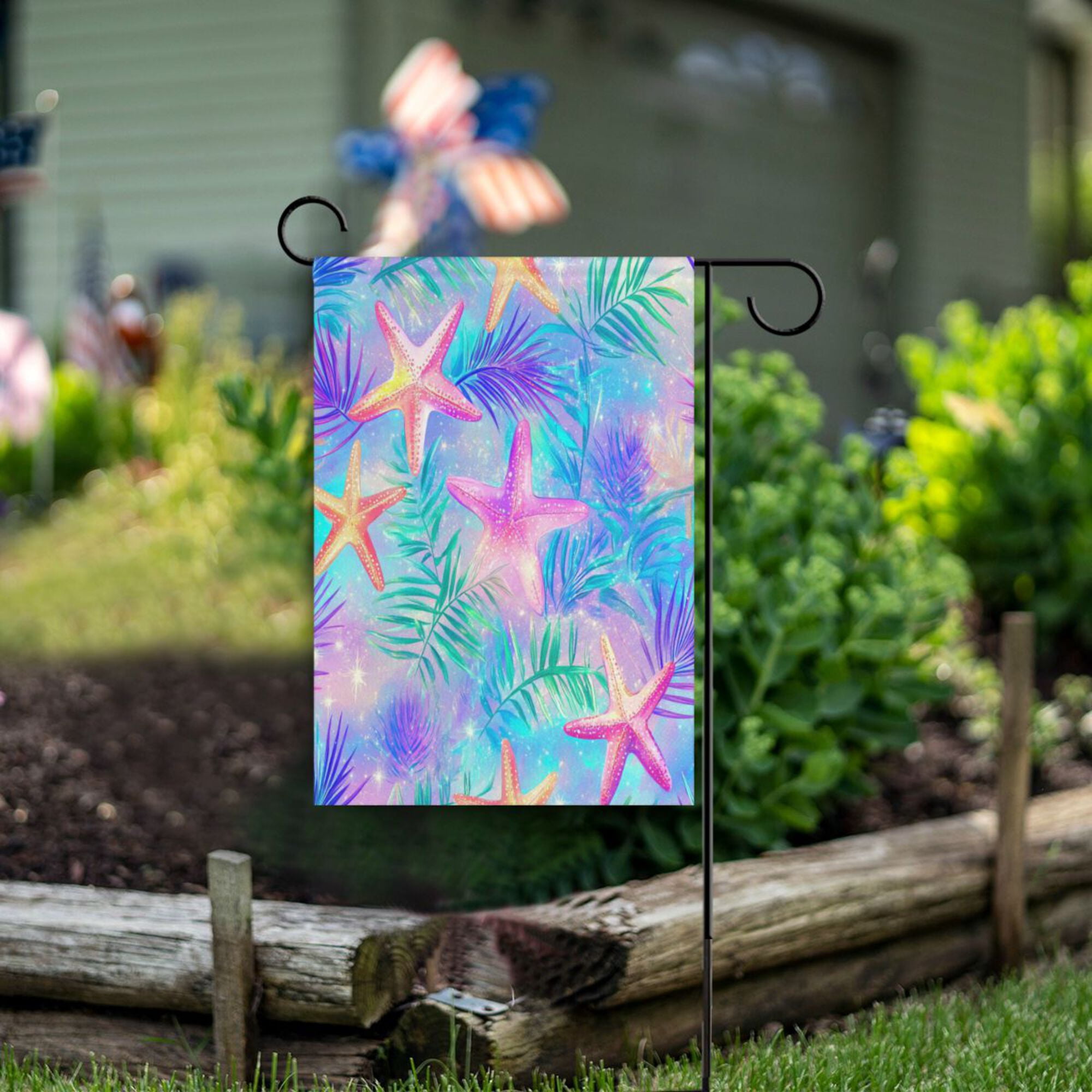 Yayeee Garden Flag 12"x18" Double Sided Outdoor Yard Lawn Holiday ...