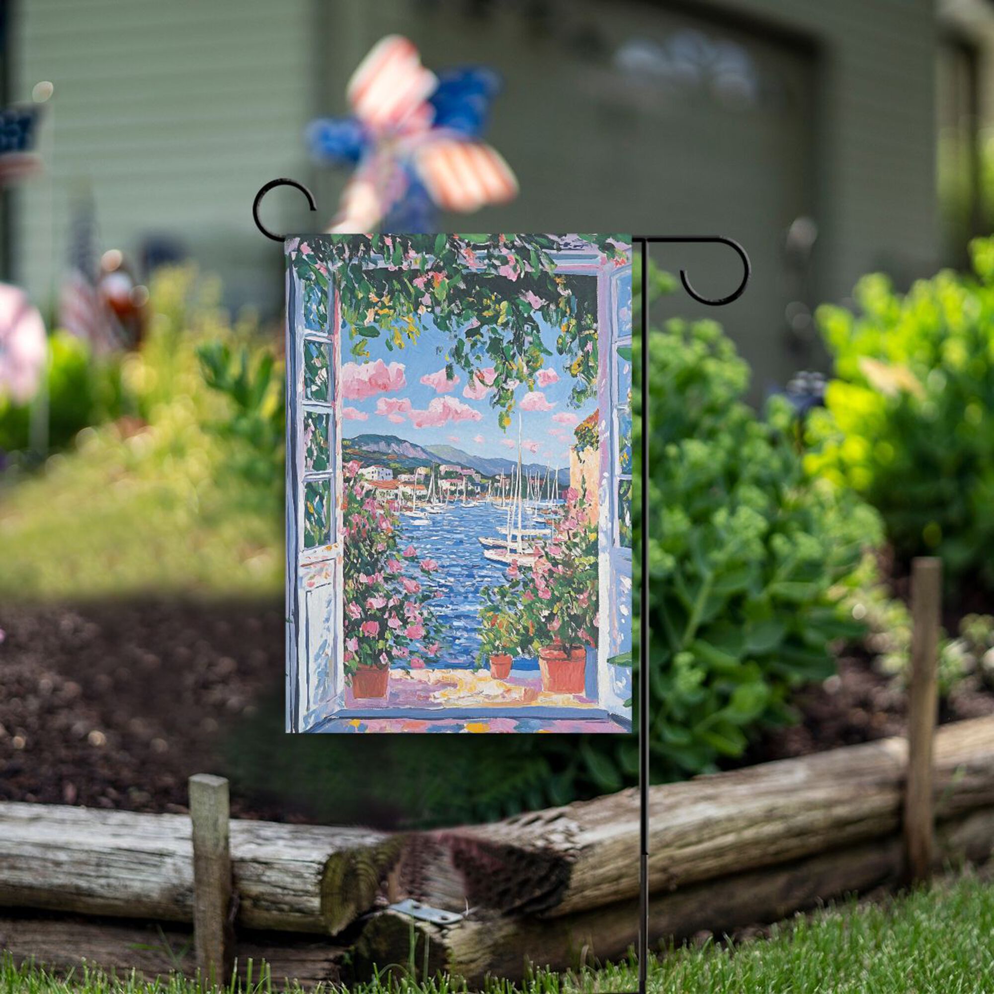 Yayeee Garden Flag 12" x 18" Double Sided Outdoor Yard Lawn Holiday ...