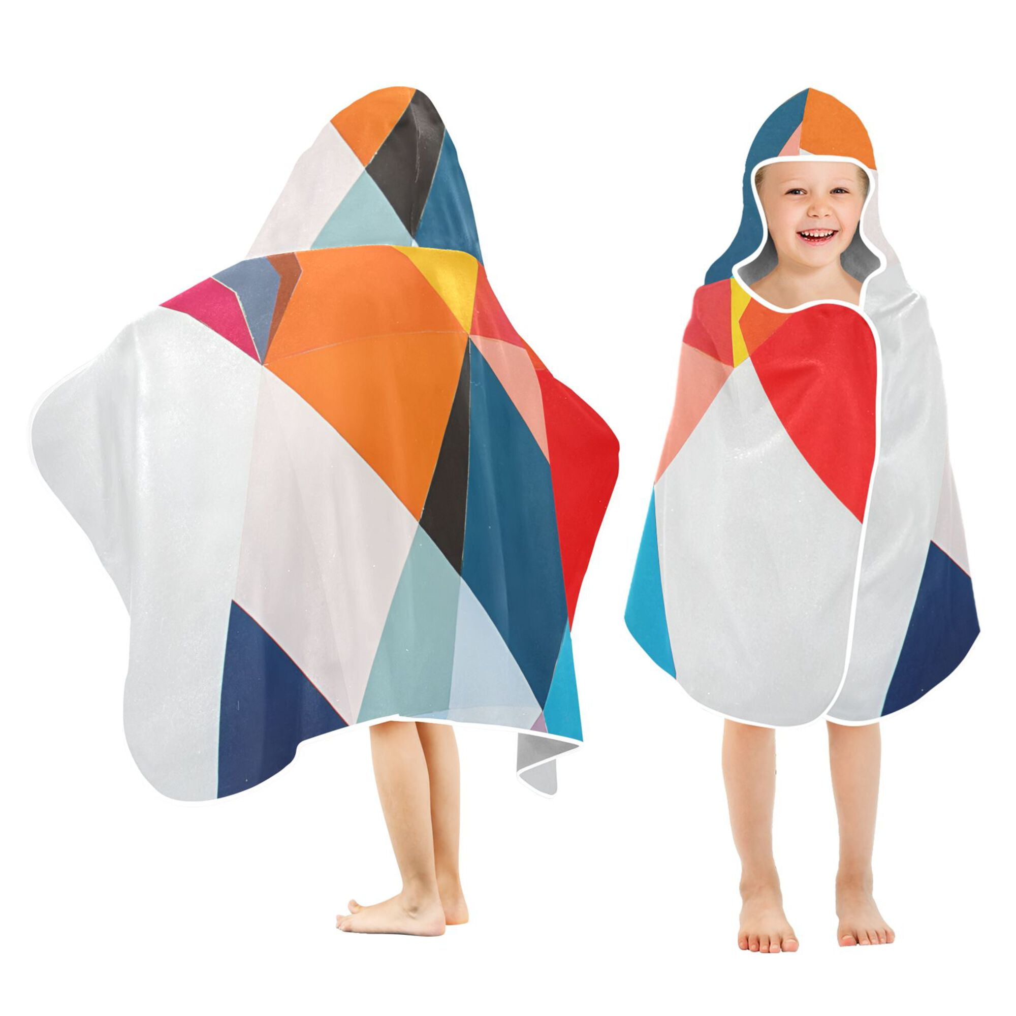 Yayeee Kids Hooded Towels Toddler Soft Absorbent Beach Bathing Wrap 50 ...