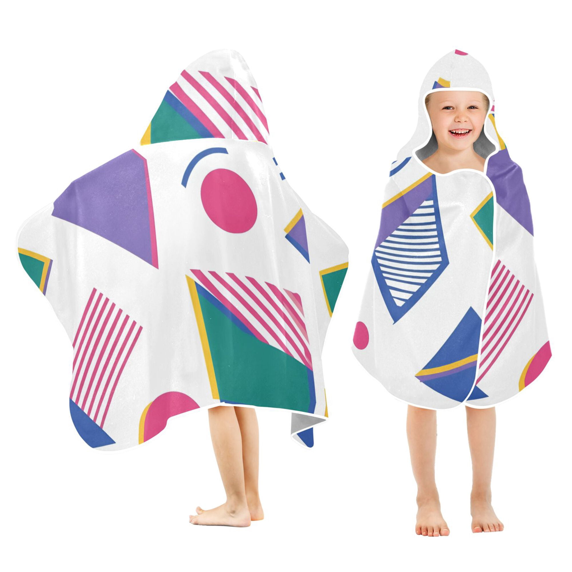 Yayeee Kids Hooded Towels Toddler Soft Absorbent Beach Bathing Wrap 50 ...