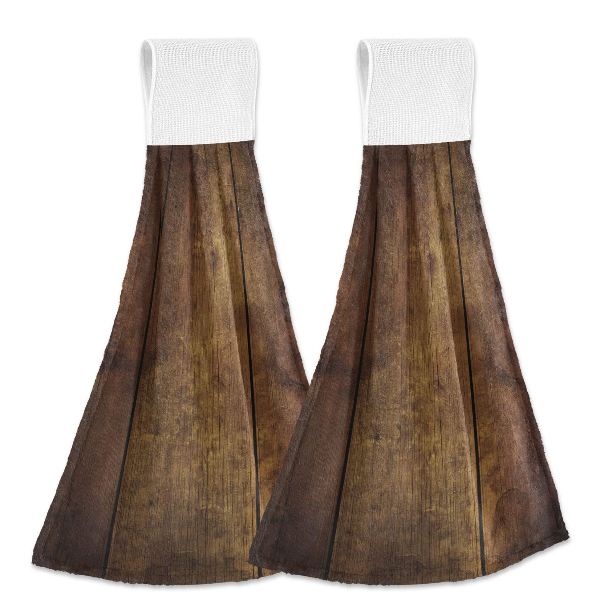 Yayeee Kitchen Hanging Hand Towels Set of 2 with Loop Bathroom ...