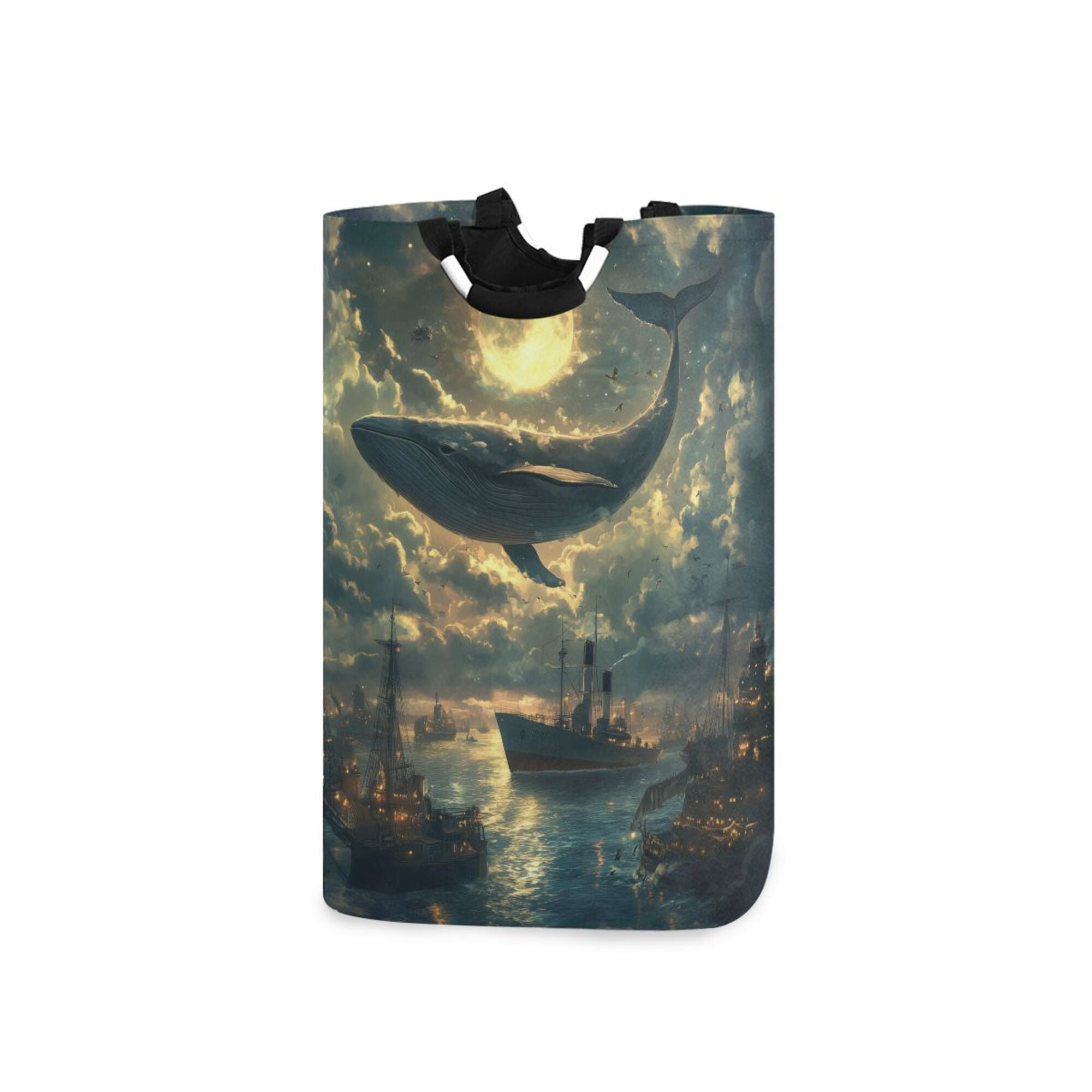 Yayeee Freestanding Laundry Hamper with Handle Collapsible Large ...