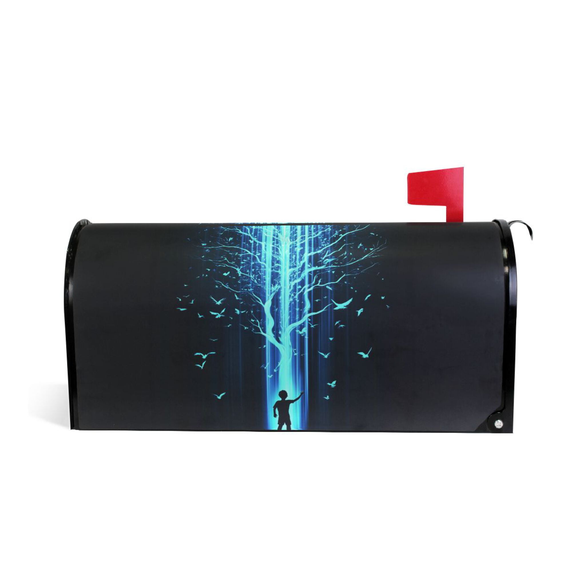 Yayeee Mailbox Cover Magnetic Large Size Post Box Cover Wrap Decor ...