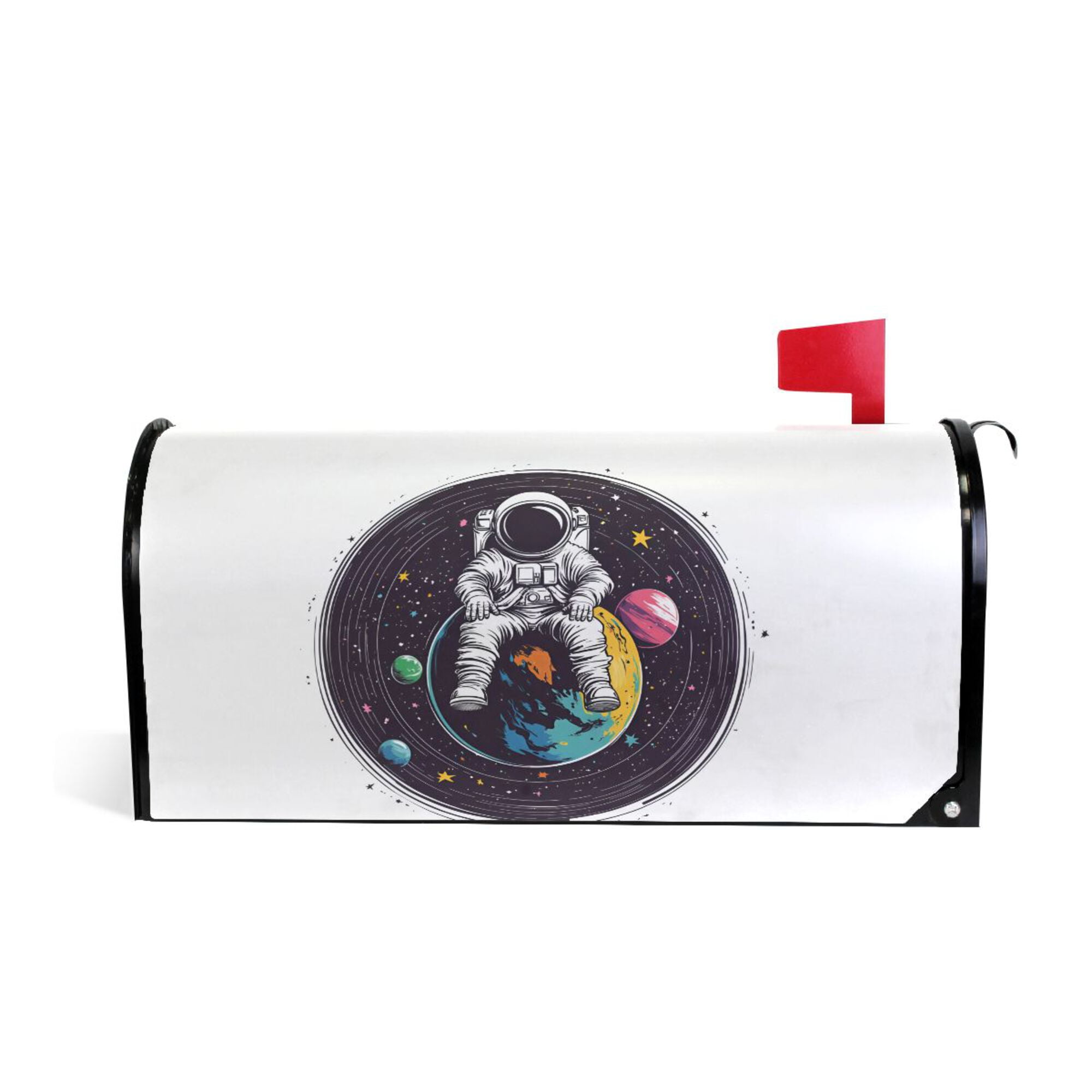 Yayeee Mailbox Cover Magnetic Large Size Post Box Cover Wrap Decor ...