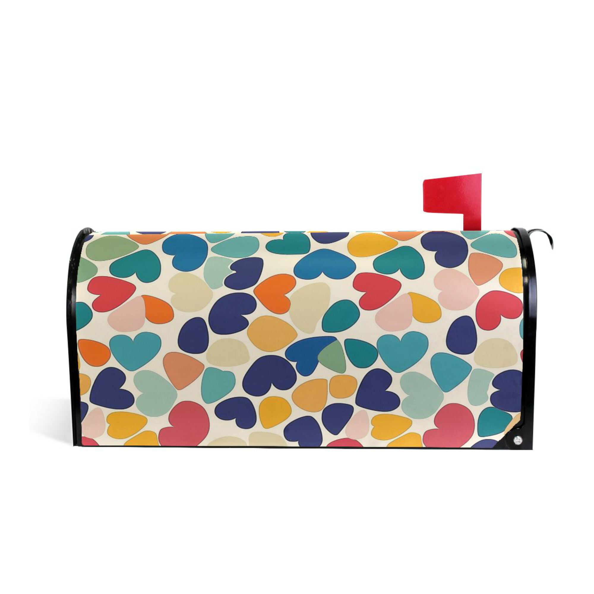 Yayeee Mailbox Cover Magnetic Large Size Post Box Cover Wrap Decor ...