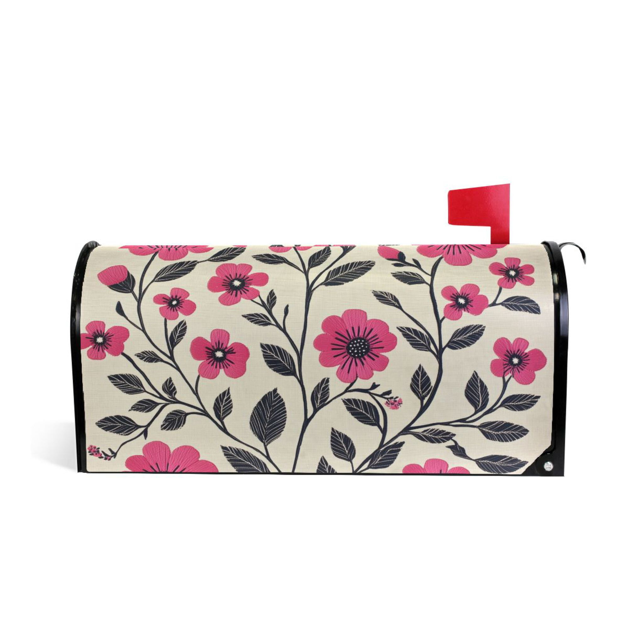 Yayeee Mailbox Cover Magnetic Large Size Post Box Cover Wrap Decor ...