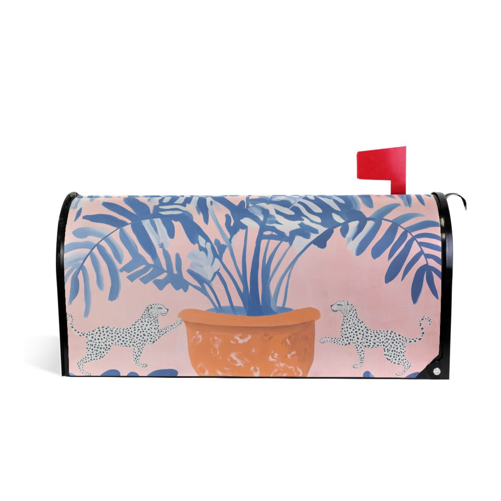 Yayeee Mailbox Cover Magnetic Large Size Post Box Cover Wrap Decor ...