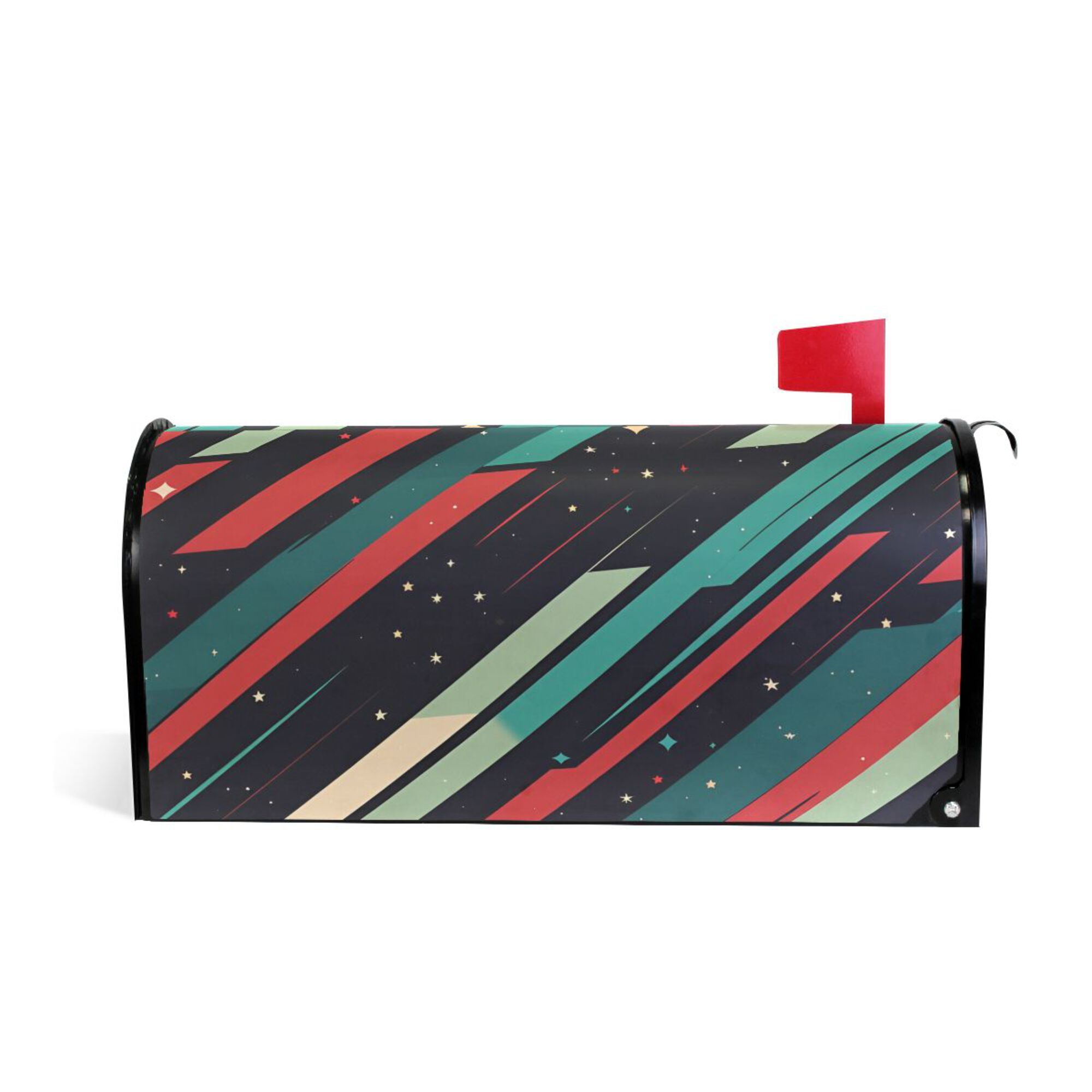 Yayeee Mailbox Cover Magnetic Standard Size Post Box Cover Wrap Decor ...