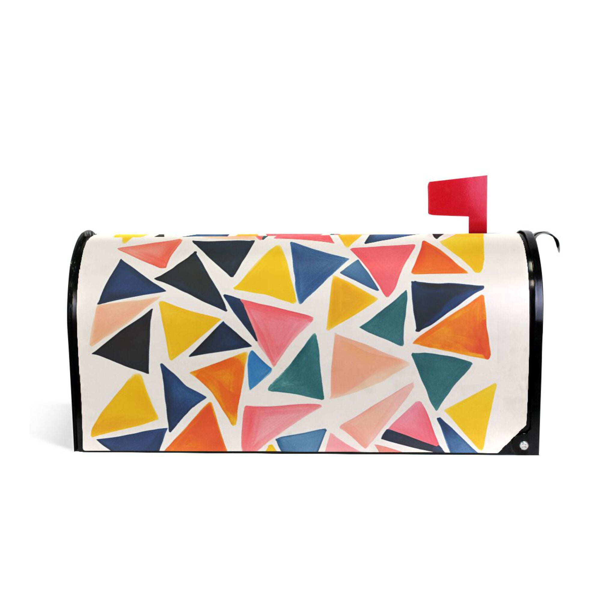 Yayeee Mailbox Cover Magnetic Standard Size Post Box Cover Wrap Decor ...