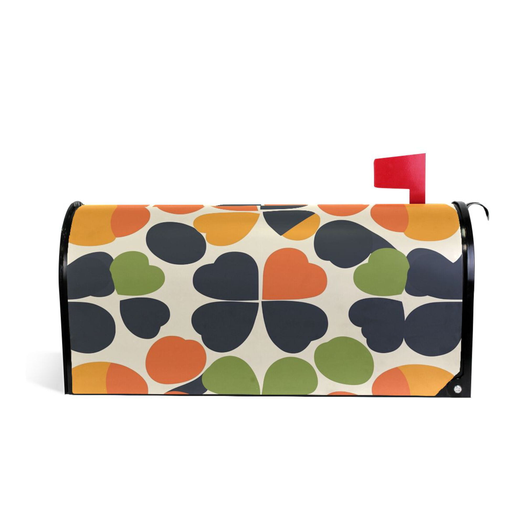 Yayeee Mailbox Cover Magnetic Standard Size Post Box Cover Wrap Decor ...