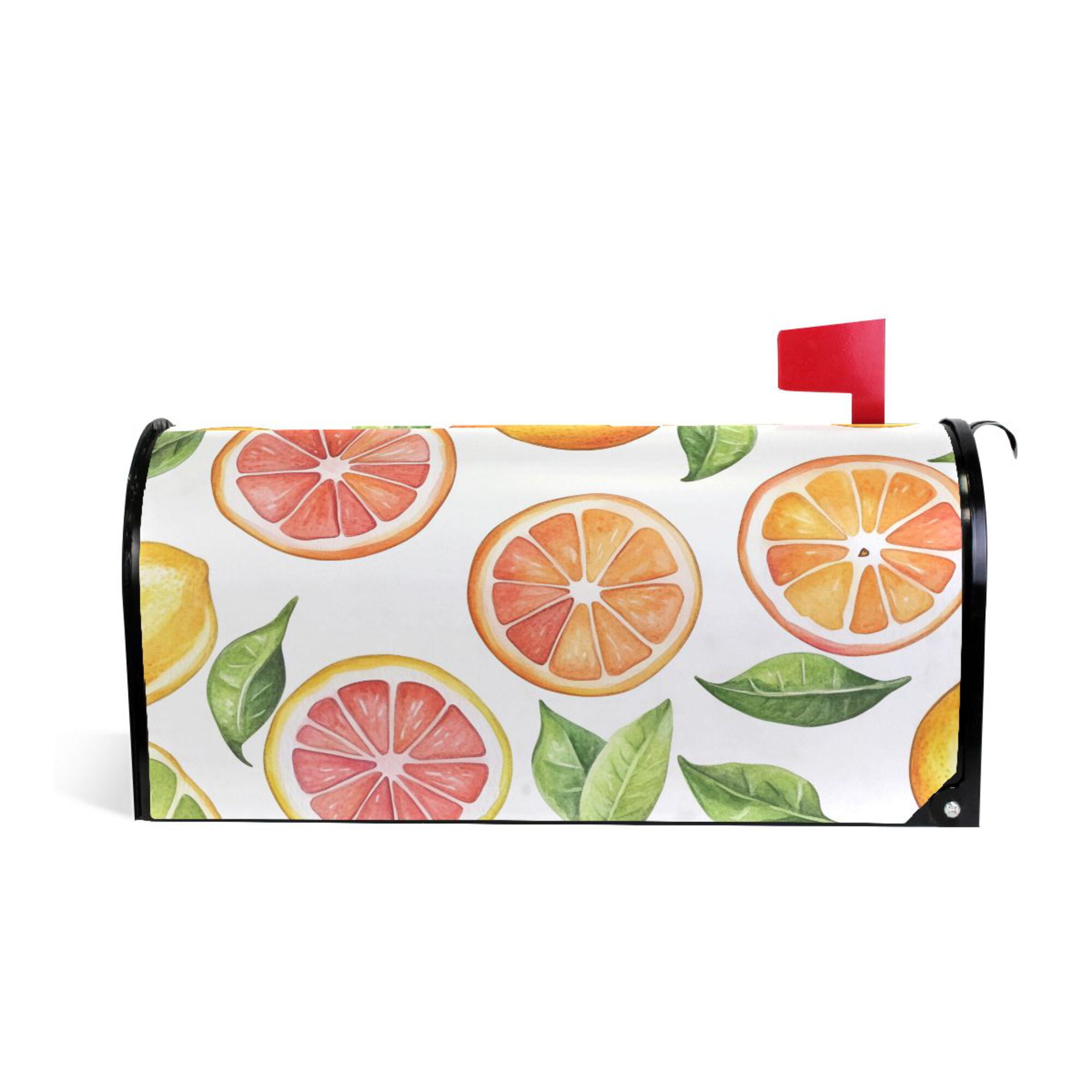 Yayeee Mailbox Cover Magnetic Standard Size, Candy Orange Post Box ...