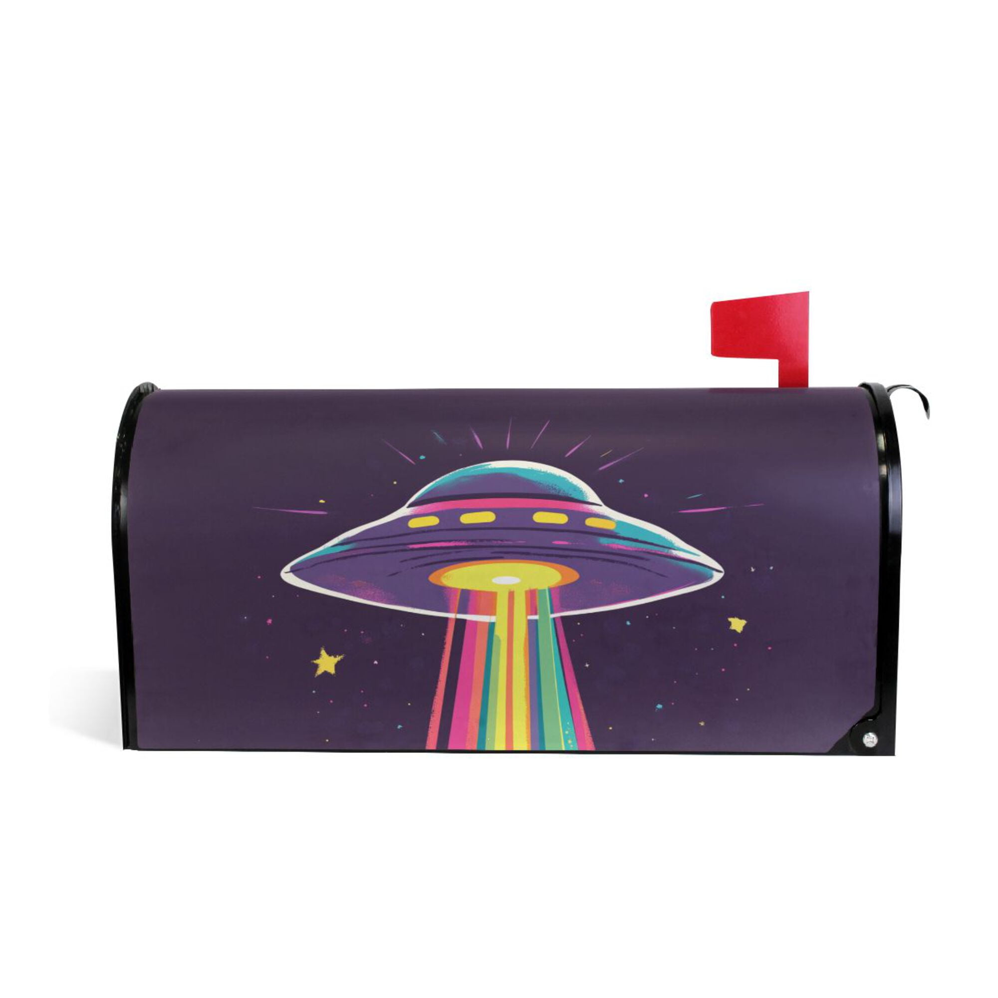 Yayeee Mailbox Cover Magnetic Standard Size Post Box Cover Wrap Decor ...