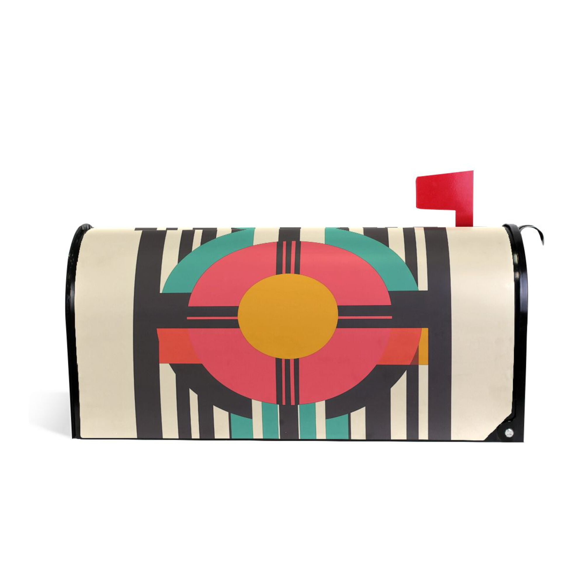 Yayeee Mailbox Cover Magnetic Standard Size Post Box Cover Wrap Decor ...