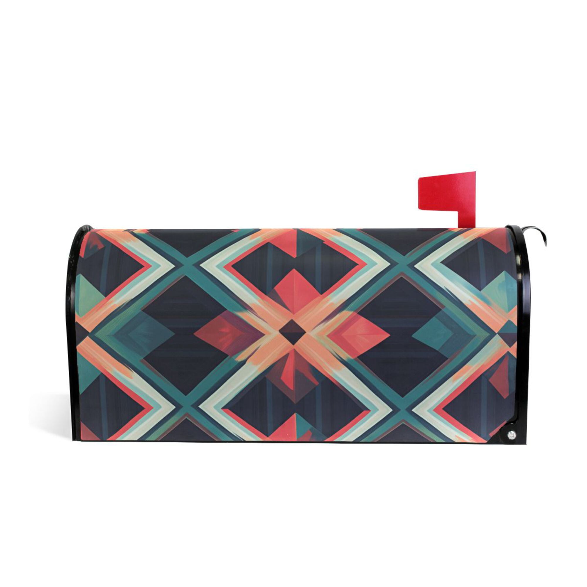 Yayeee Mailbox Cover Magnetic Standard Size Post Box Cover Wrap Decor ...