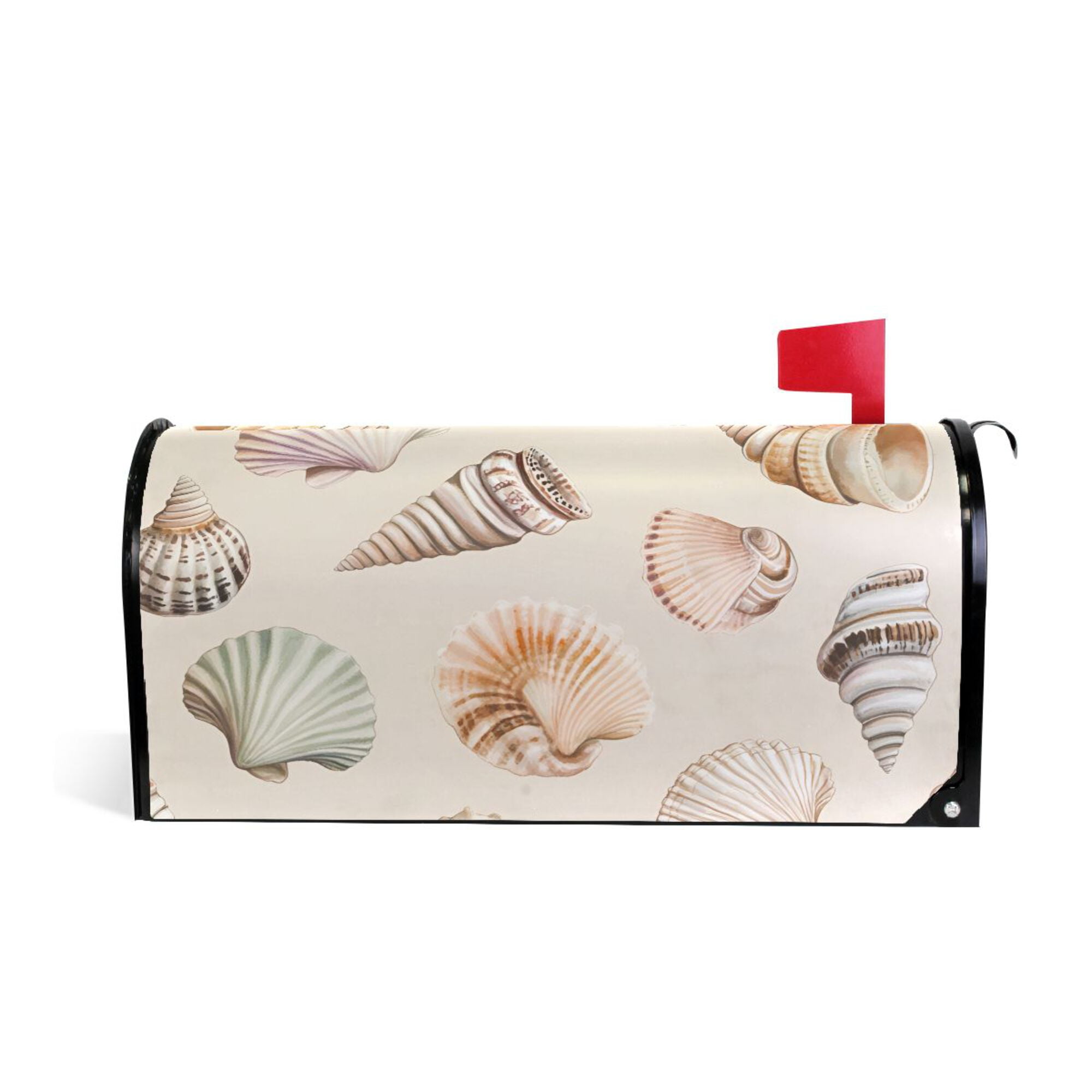 Yayeee Mailbox Cover Magnetic Standard Size Post Box Cover Wrap Decor ...
