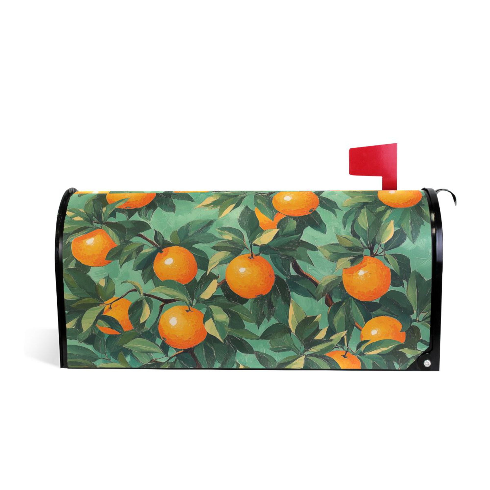 Yayeee Mailbox Cover Magnetic Standard Size Post Box Cover Wrap Decor ...