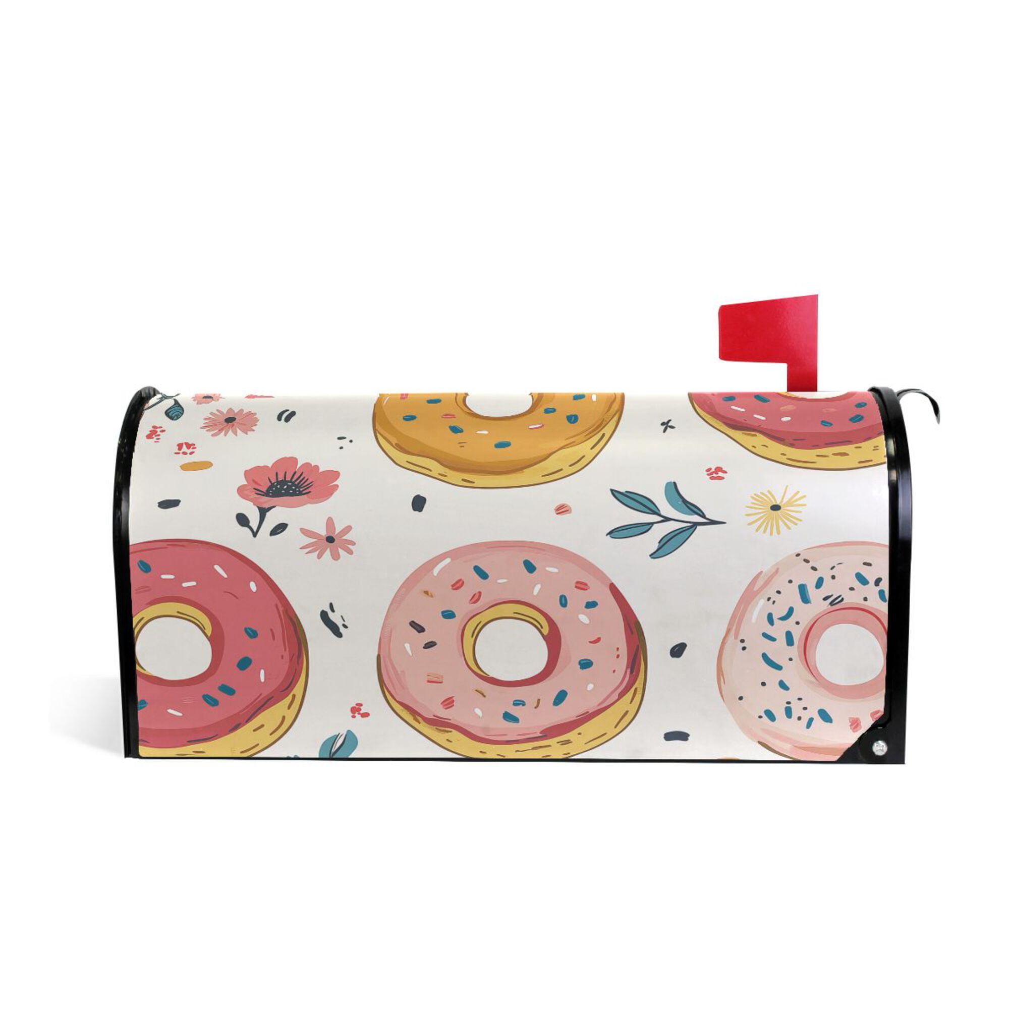 Yayeee Mailbox Cover Magnetic Standard Size Post Box Cover Wrap Decor ...