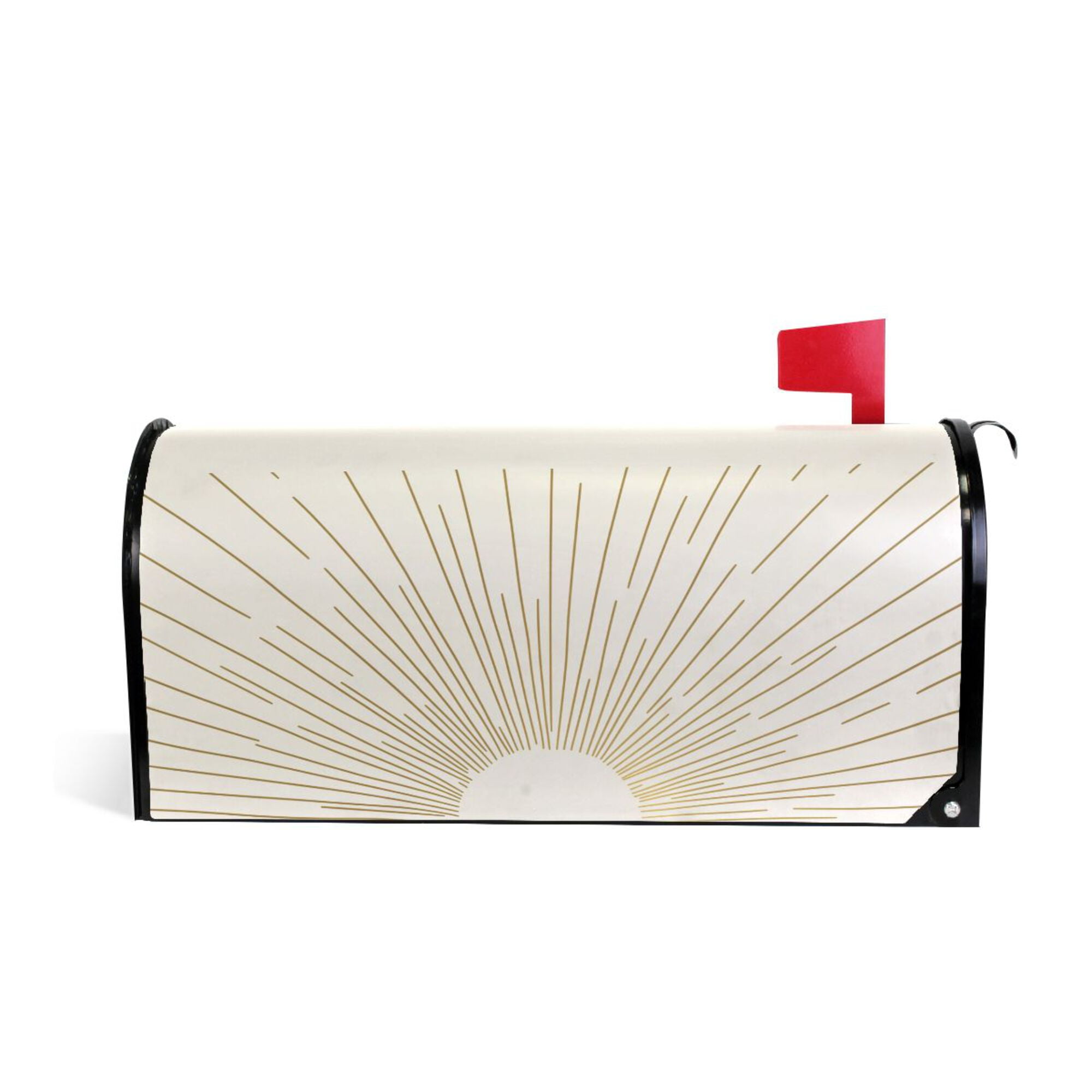 Yayeee Mailbox Cover Magnetic Standard Size Post Box Cover Wrap Decor ...