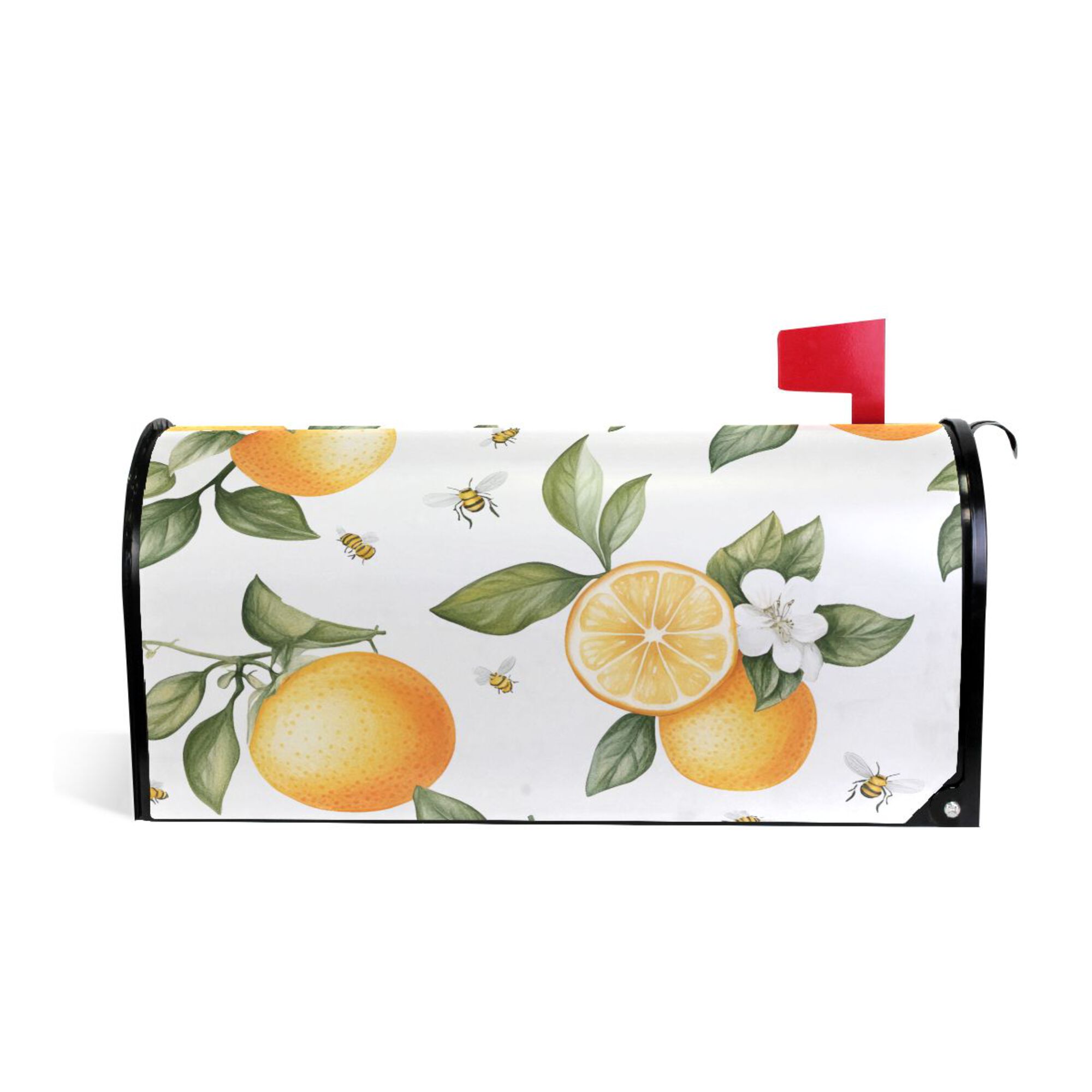 Yayeee Mailbox Cover Magnetic Standard Size Post Box Cover Wrap Decor ...