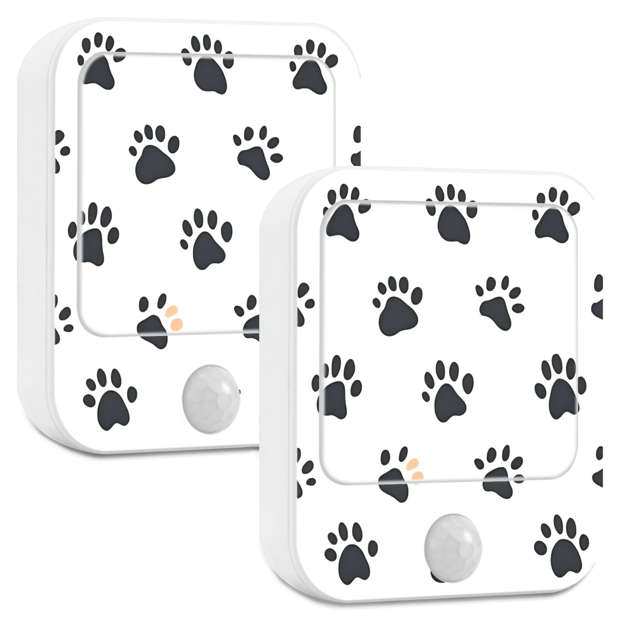 Yayeee 2-Pack Plug in LED Night Lights with Light Sensors Motion ...